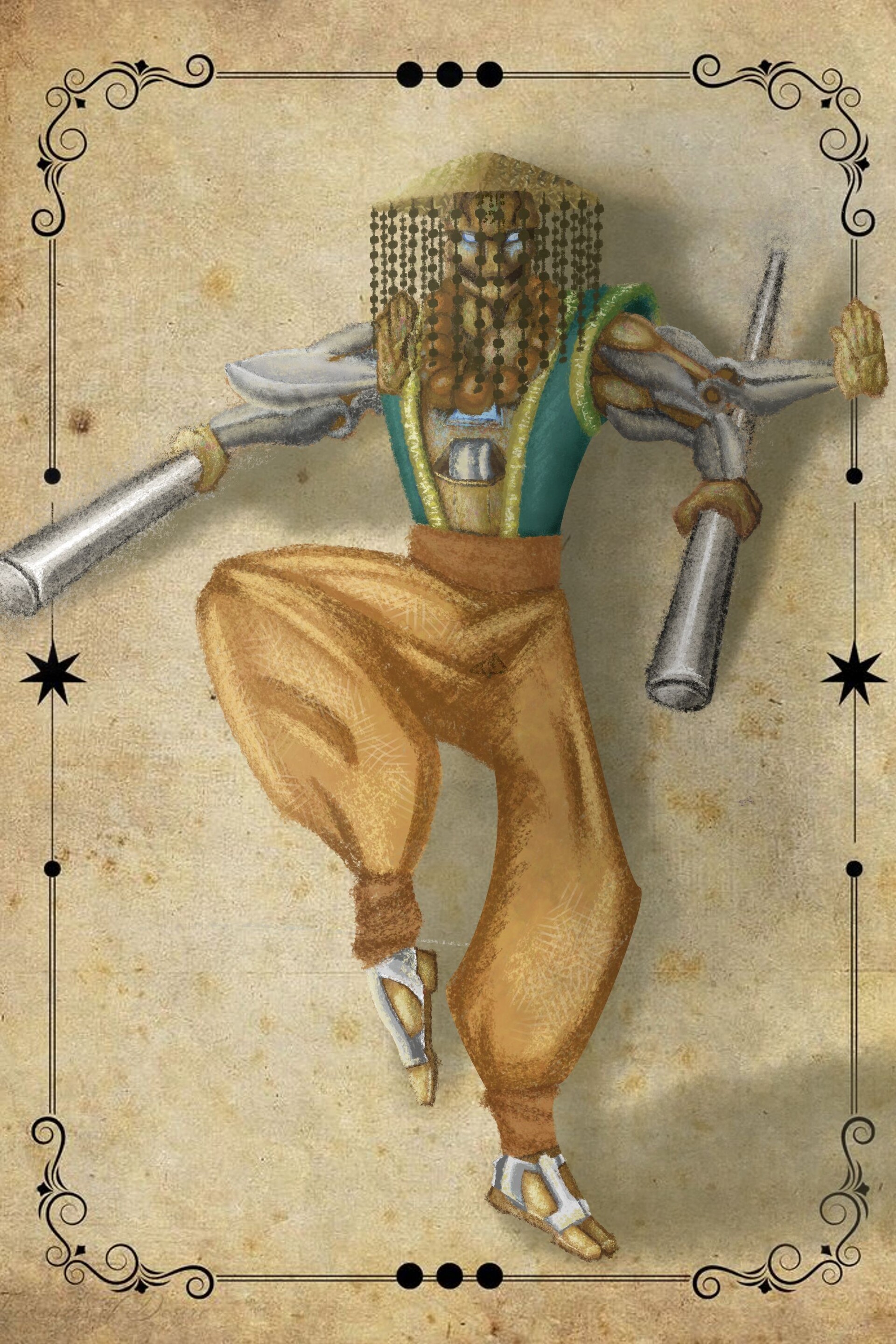 ArtStation - Chronos - The Chronoturgy Monk