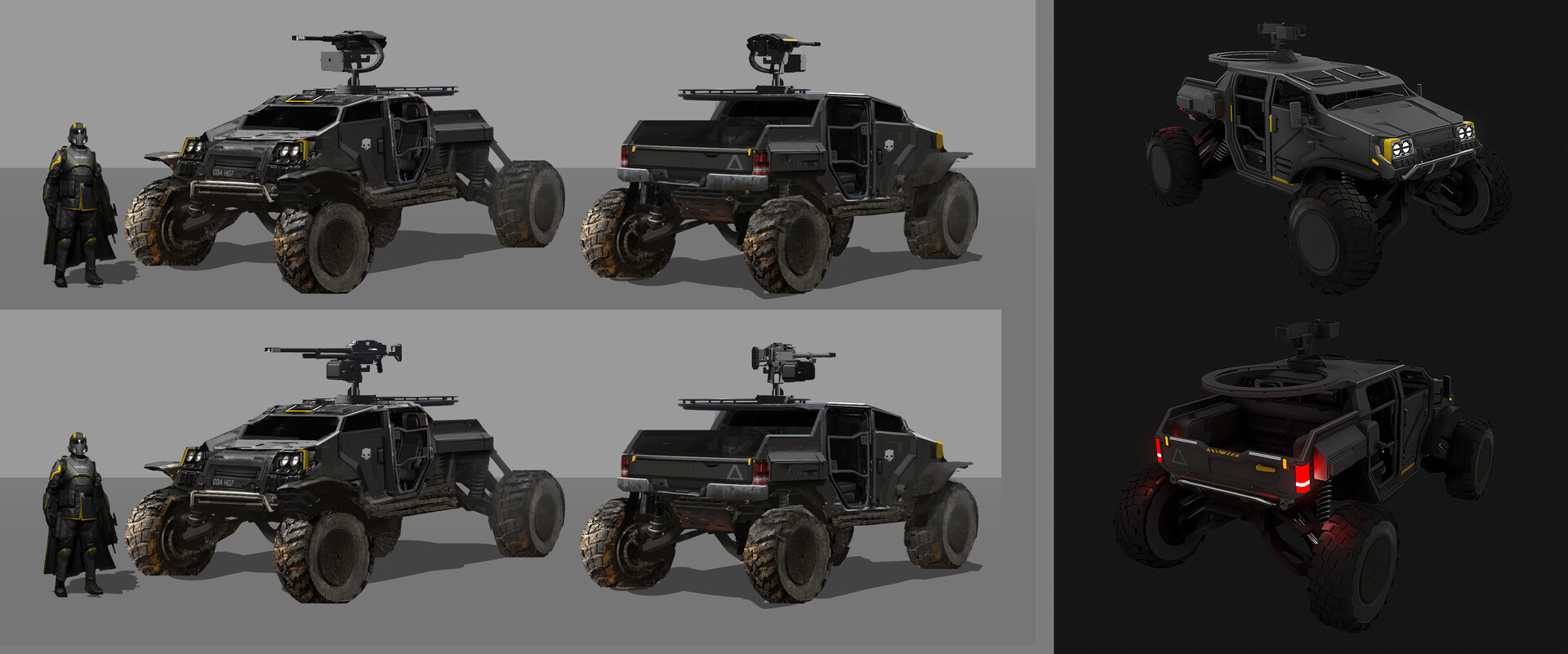 Art of Ragnar - Helldivers 2 - Destroyer, space and vehicles!