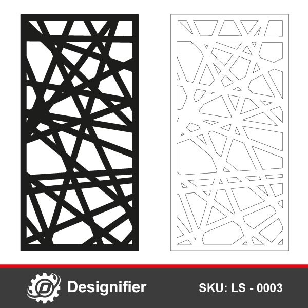 ArtStation - Laser cut panel LS0003 design