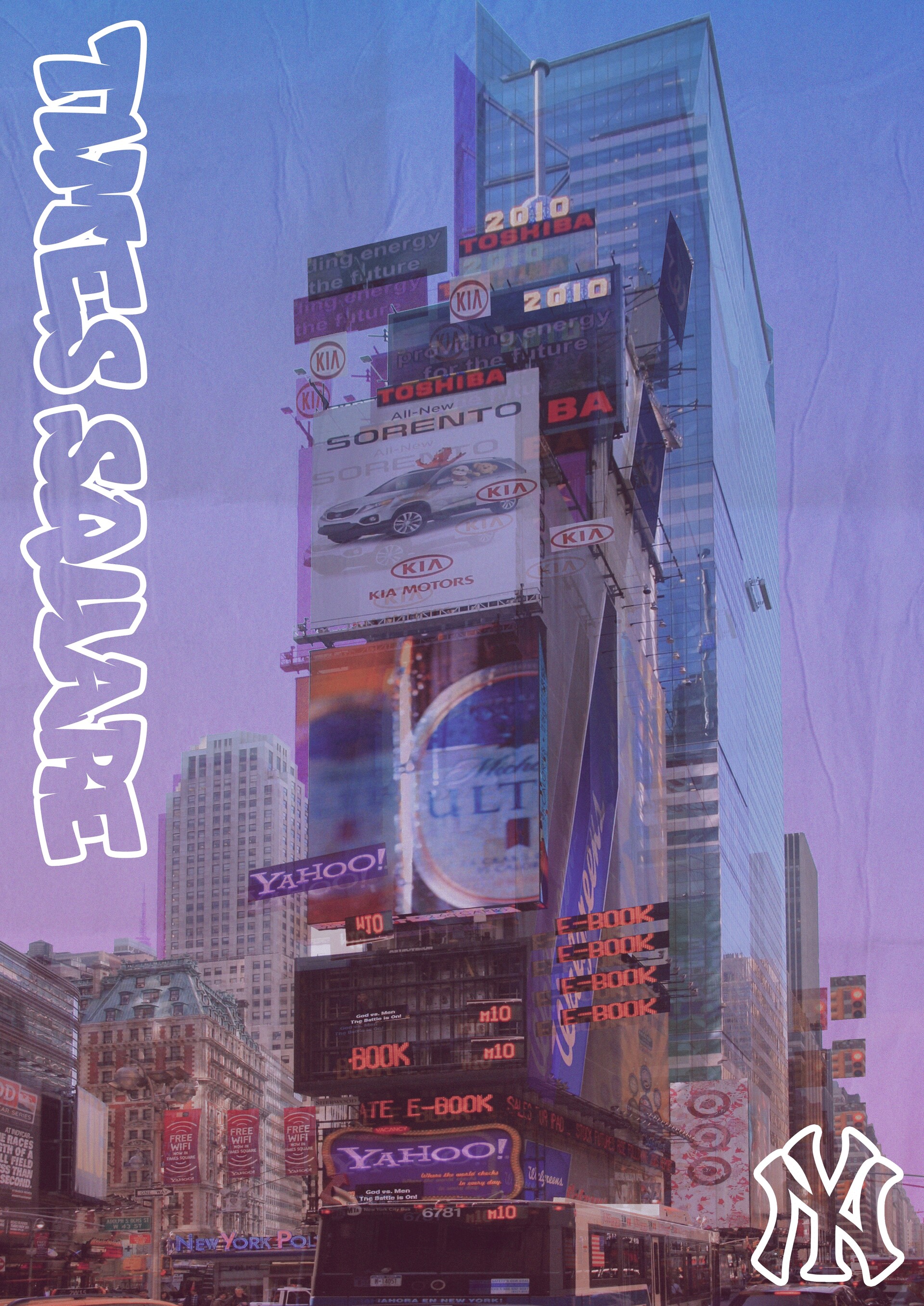 ArtStation - Times Square Poster