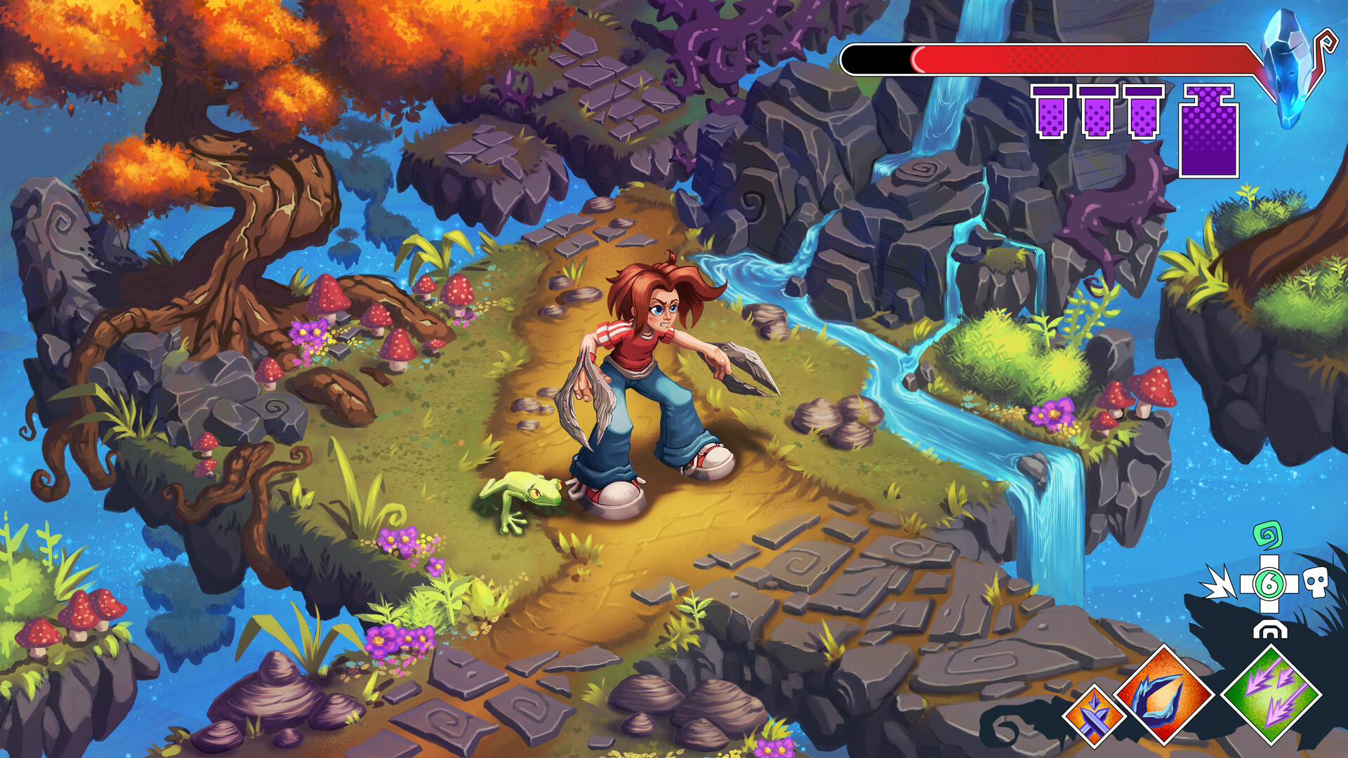 ArtStation - CreeD Game Screen Concept