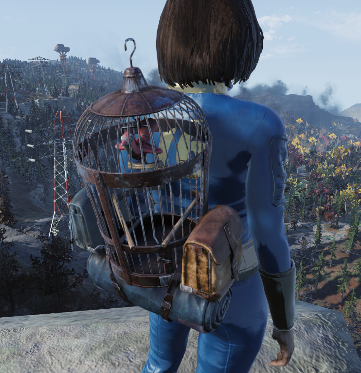 ArtStation - Birdcage Backpack (Asset Integration) - Fallout 76 Atomic ...