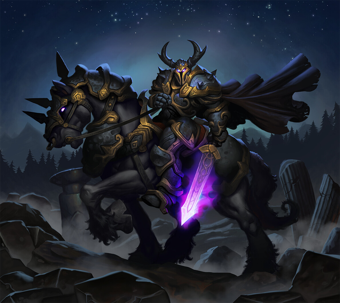 ArtStation - Night Knight Rider