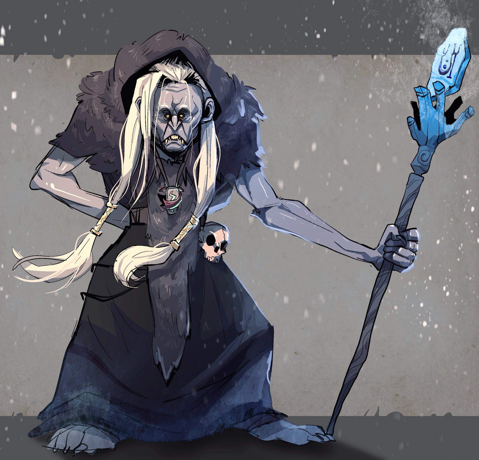 ArtStation - DnD Character Design - Misha