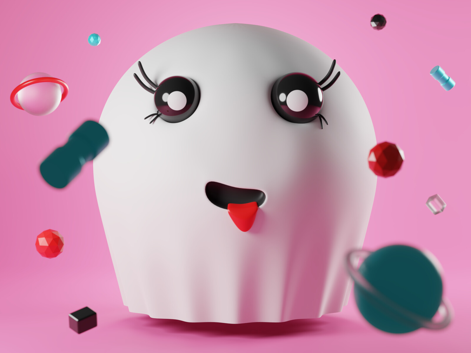 ArtStation - Cute Ghosts