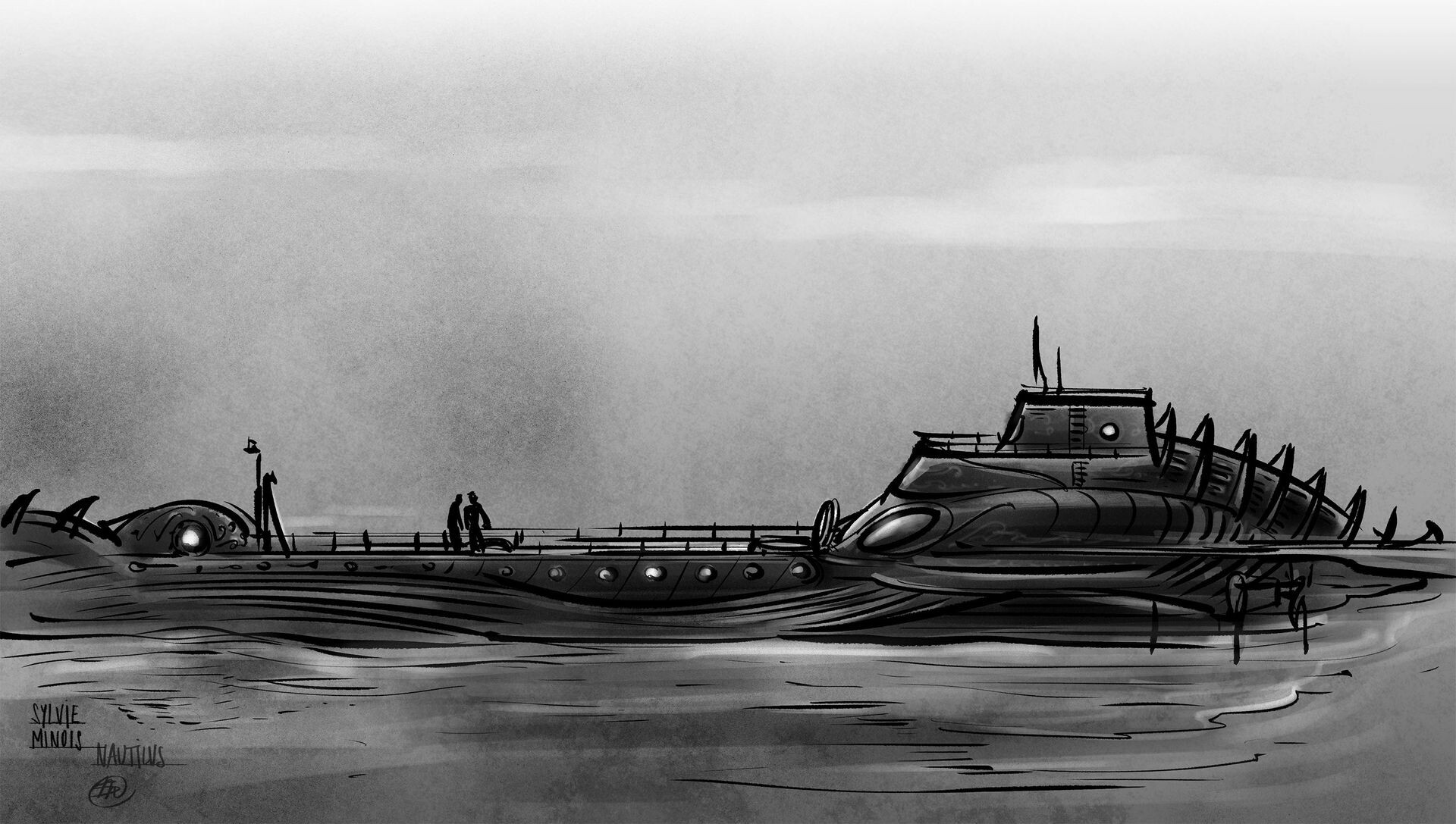 ArtStation - NAUTILUS TV Series - The Submarine