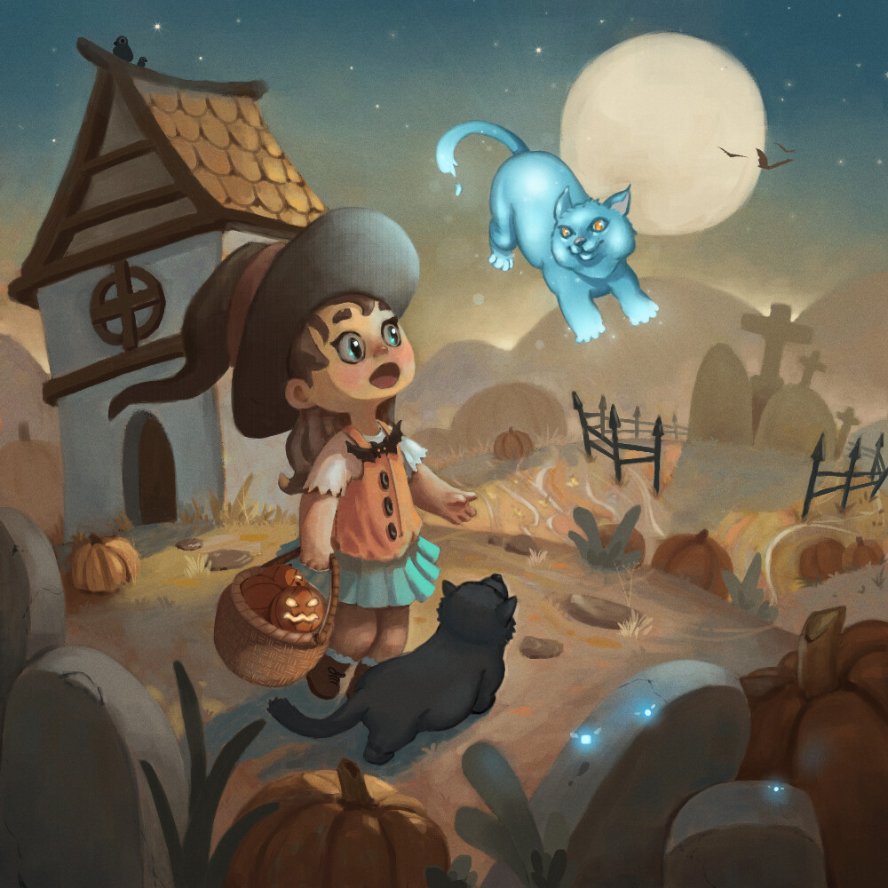 ArtStation - Friendly ghost