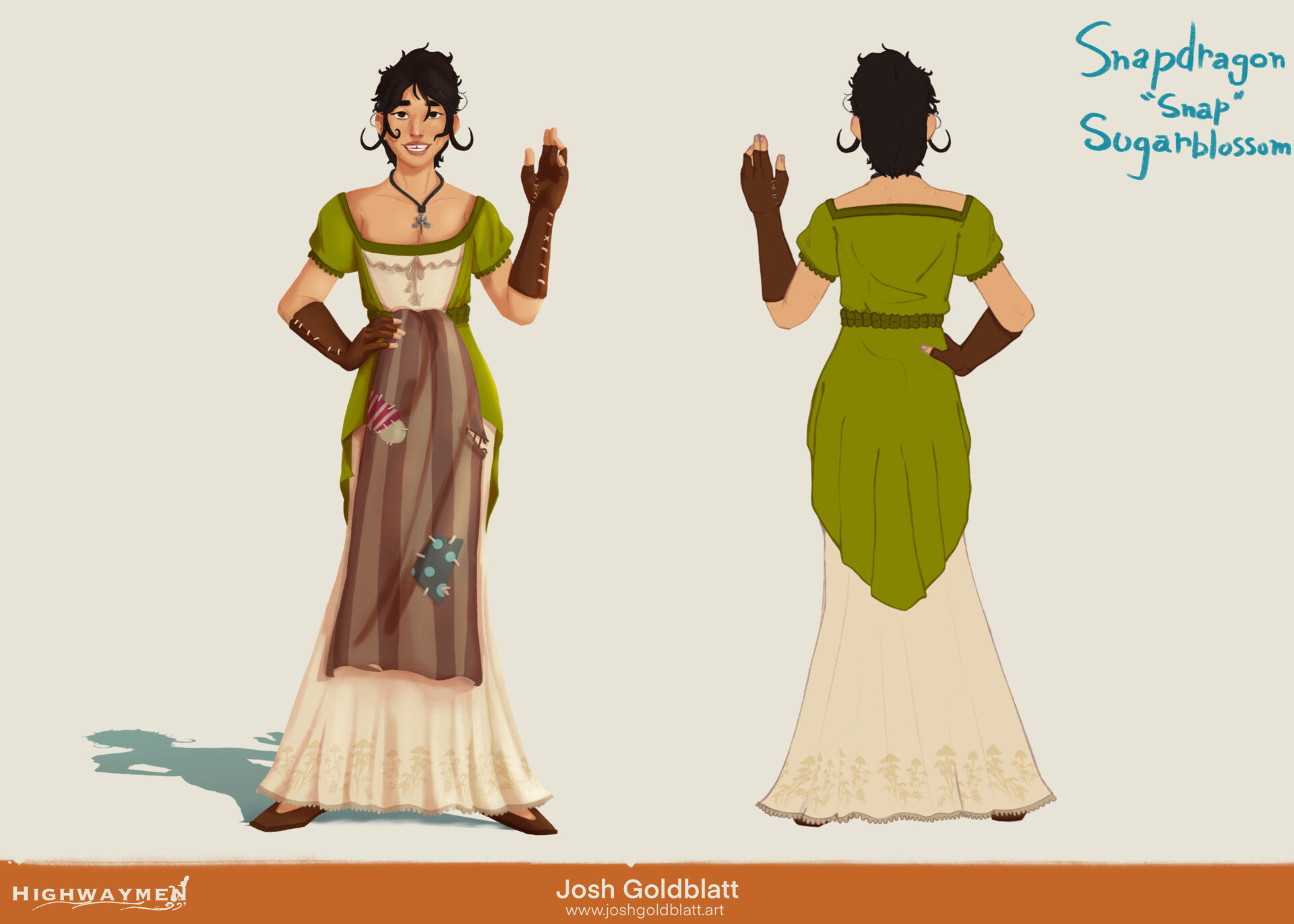 ArtStation - Snapdragon "Snap" Sugarblossom (Highwaymen)