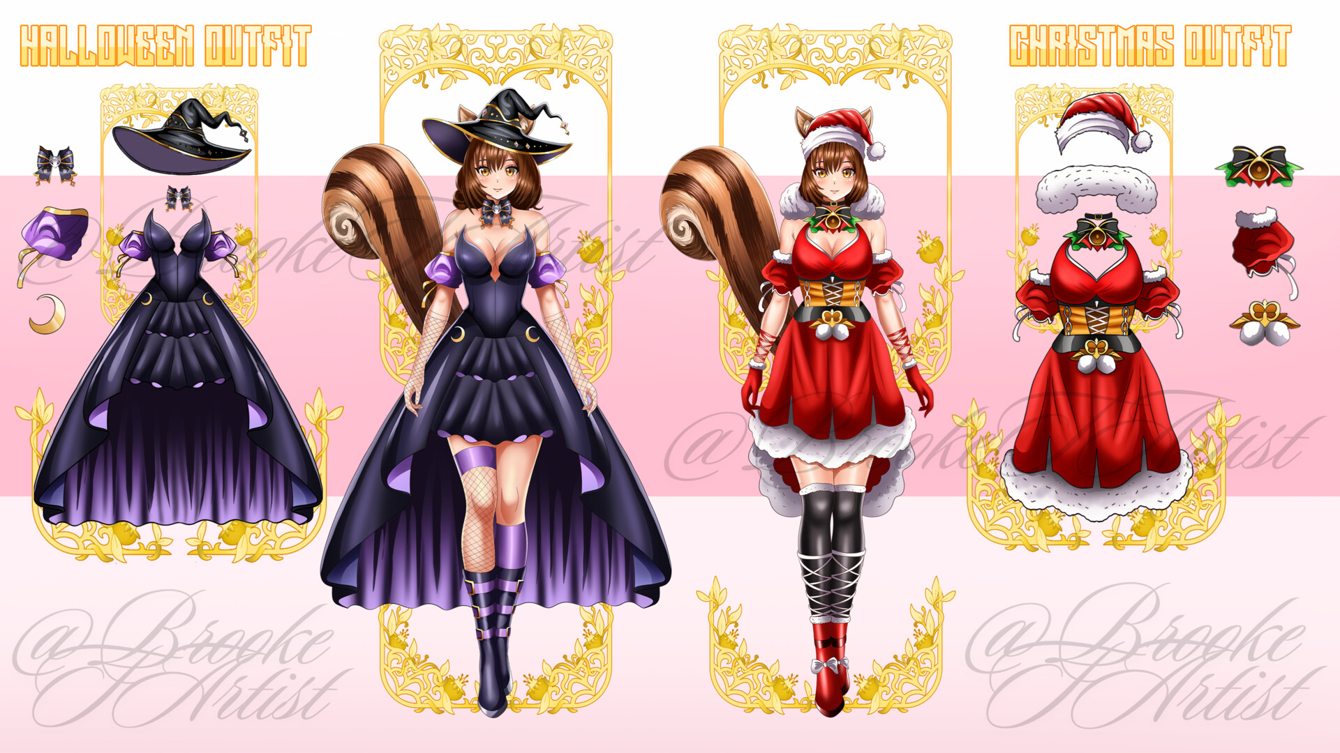 Brooke Jones - V-Tuber Reference Sheet