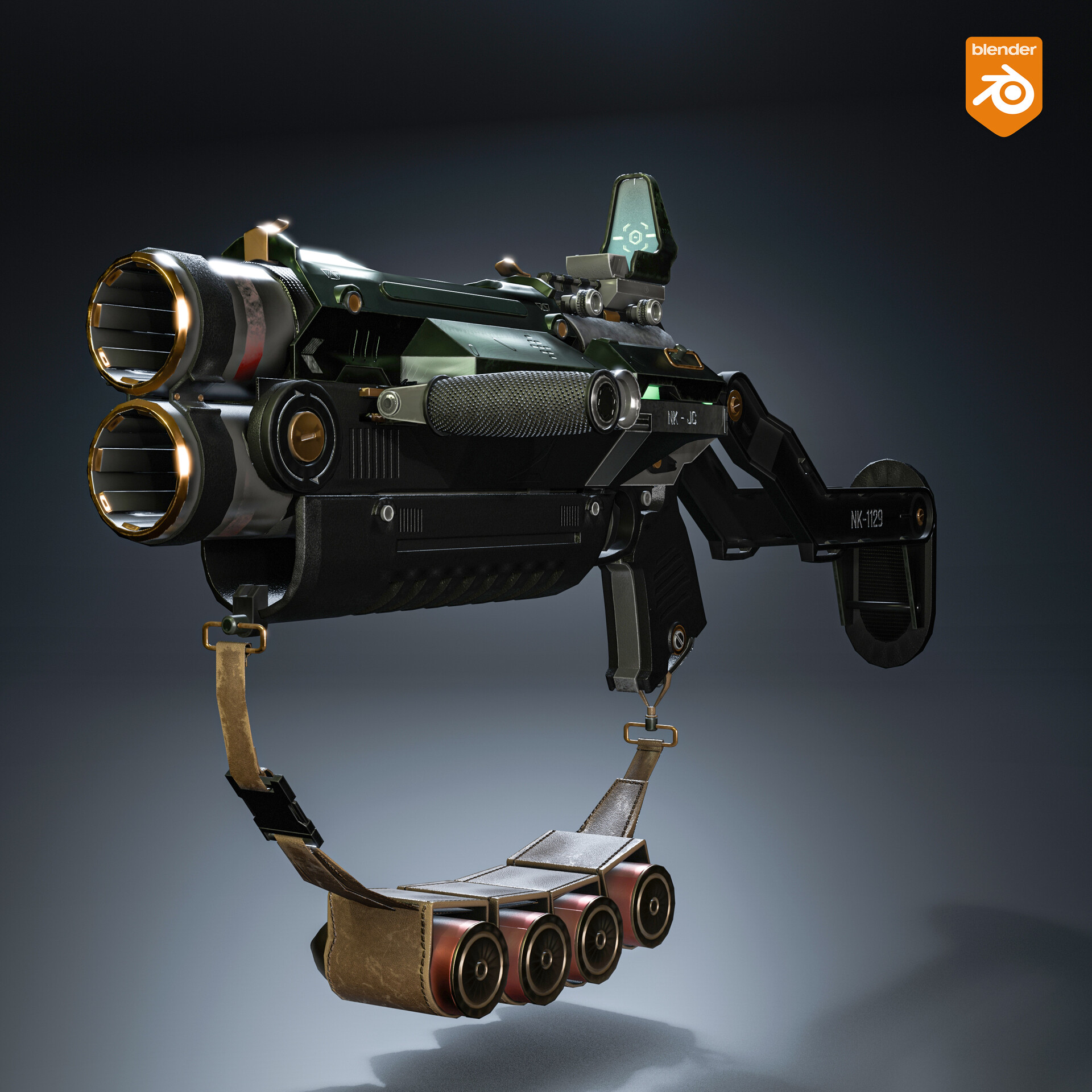 ArtStation - GUN ASSET FOR VIDEOGAMES
