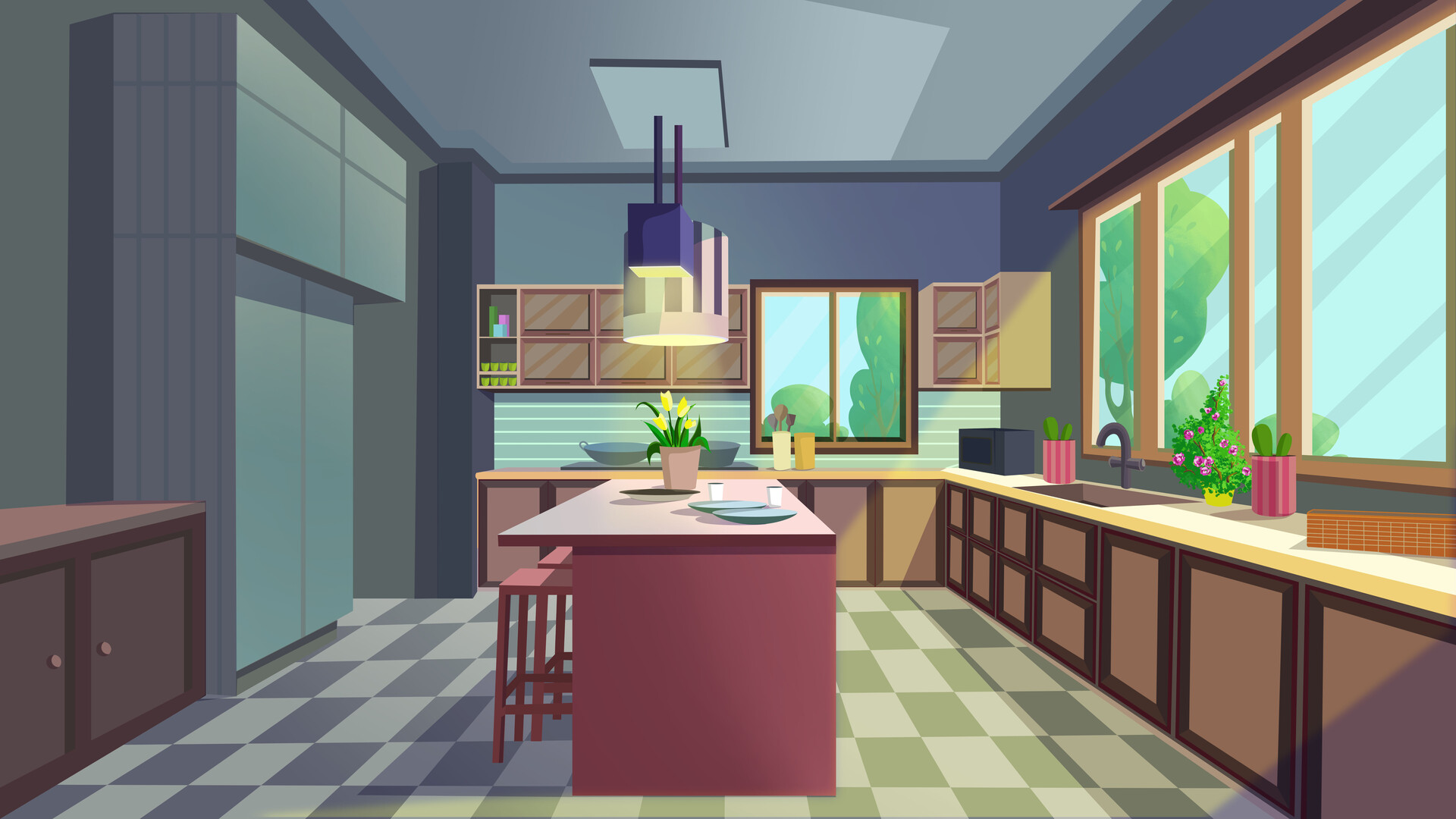 ArtStation - kitchen