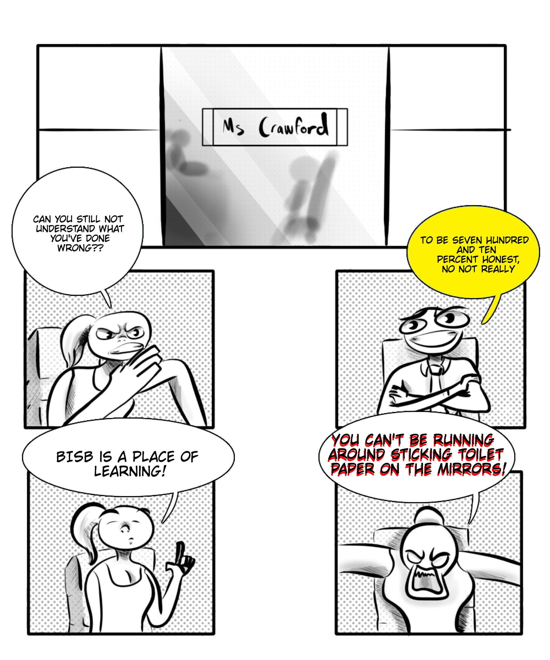 ArtStation - Comic Strip "Big Eye"