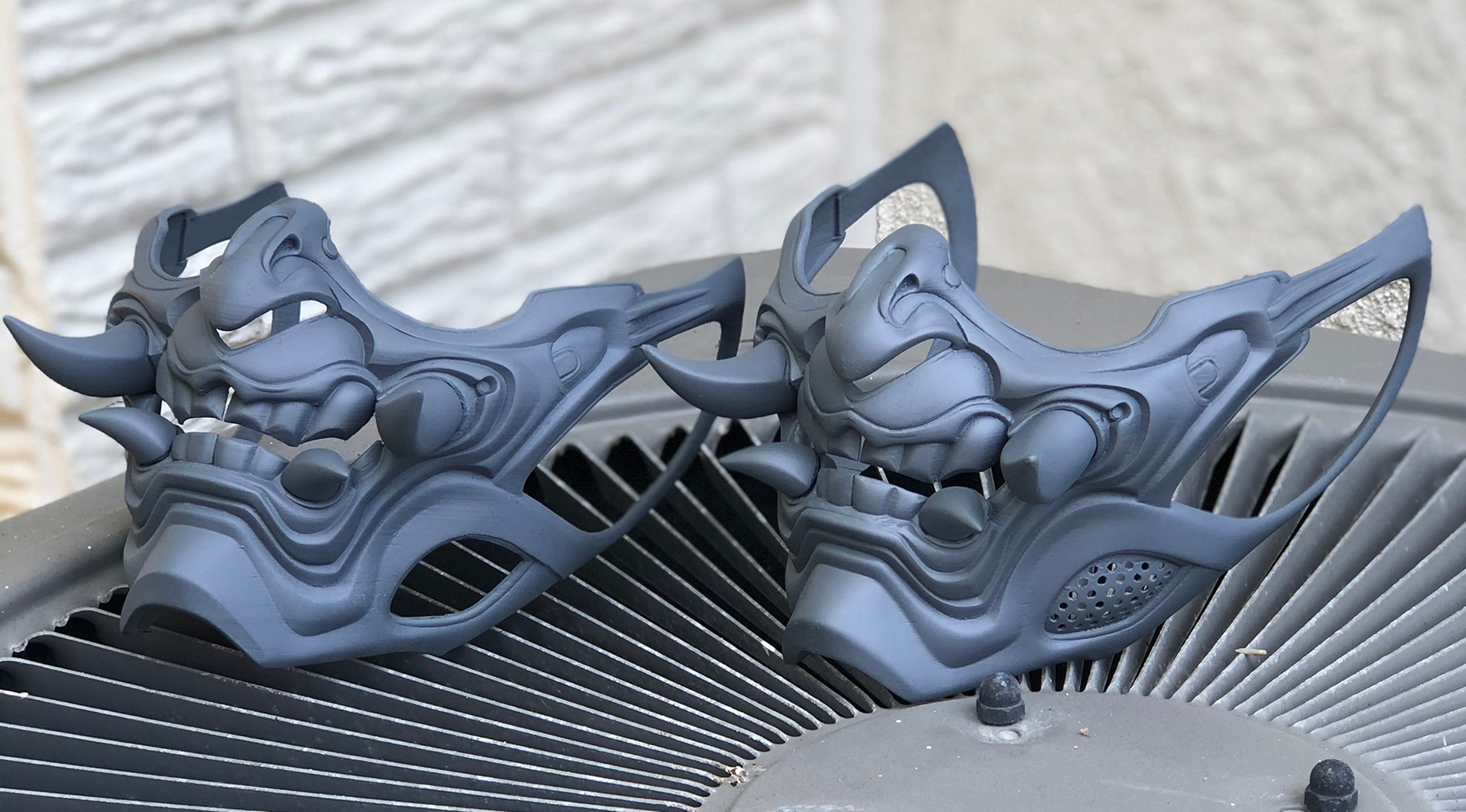 Vadim B - Oni Mask 3D Print