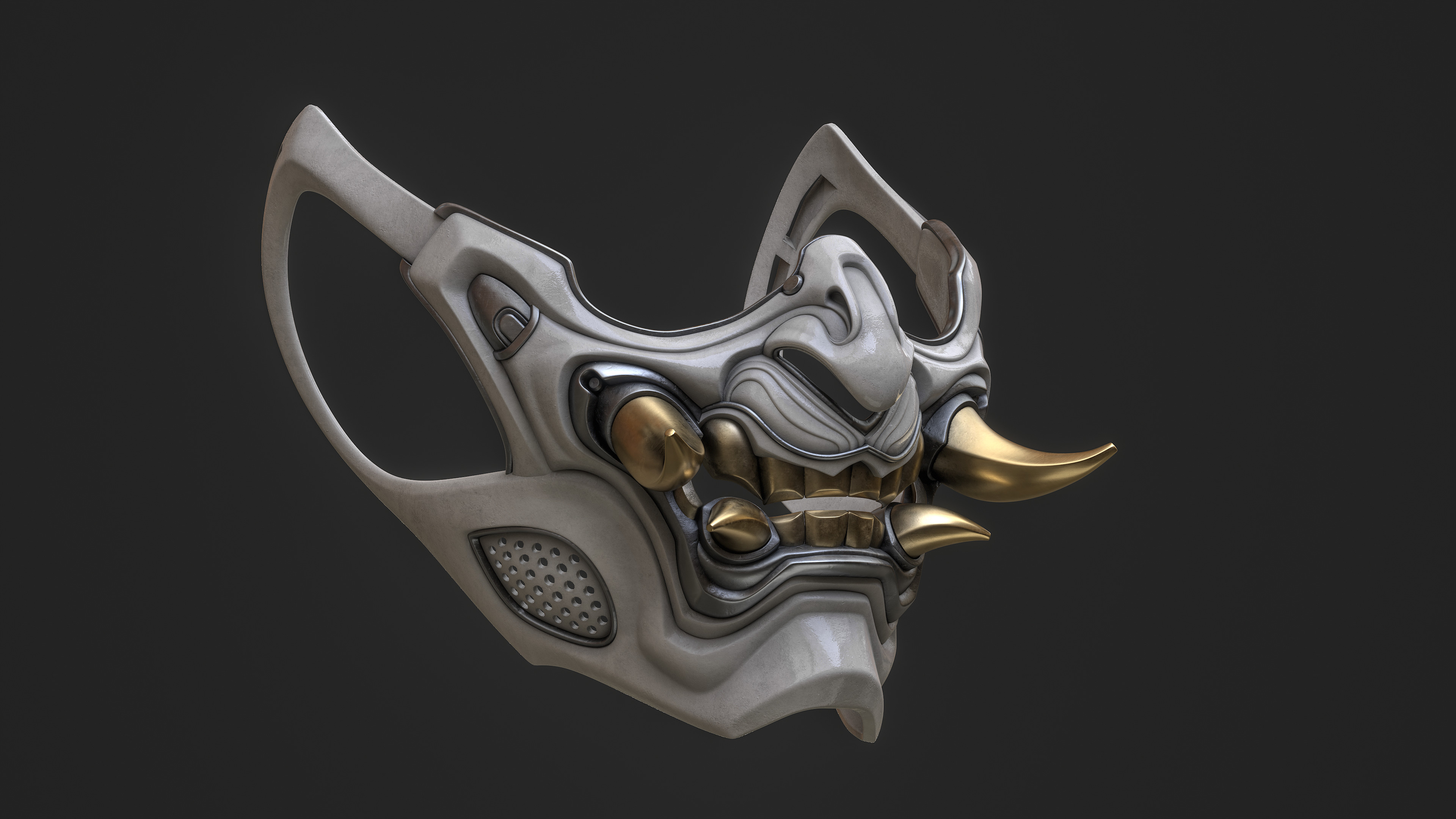 Vadim B - Oni Mask 3D Print