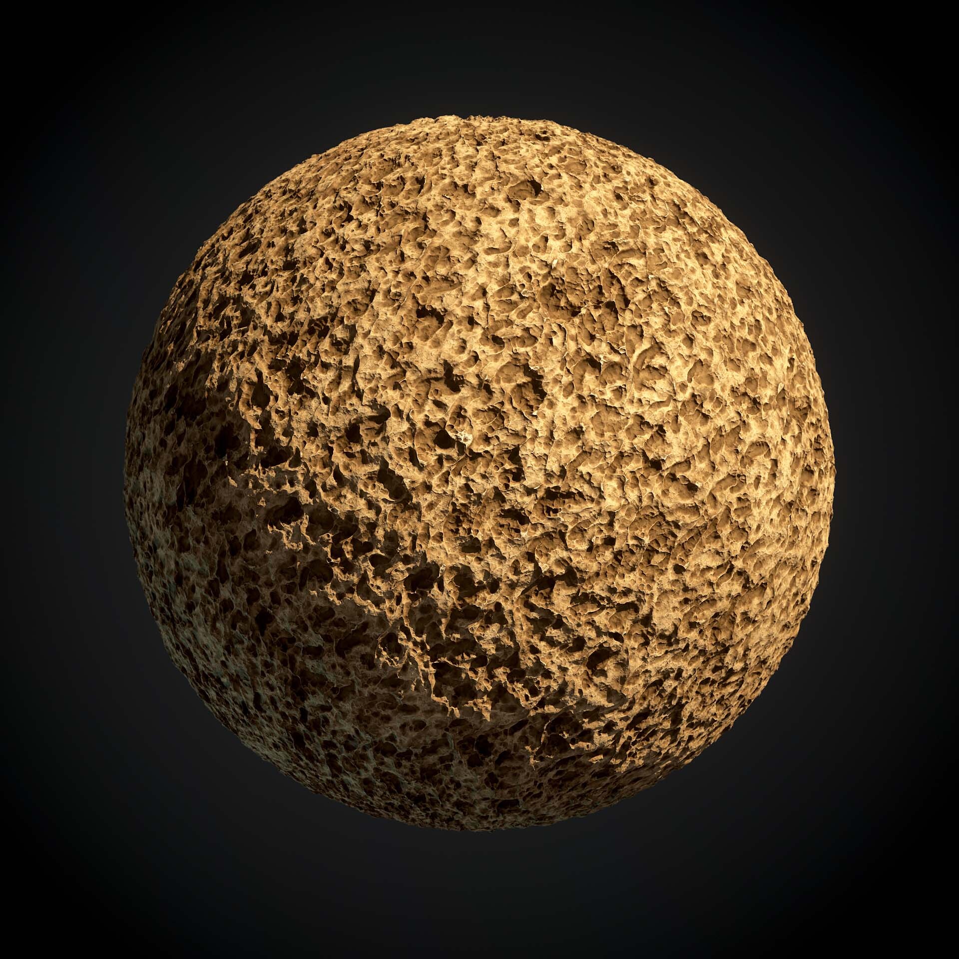 ArtStation - Porous rocks material