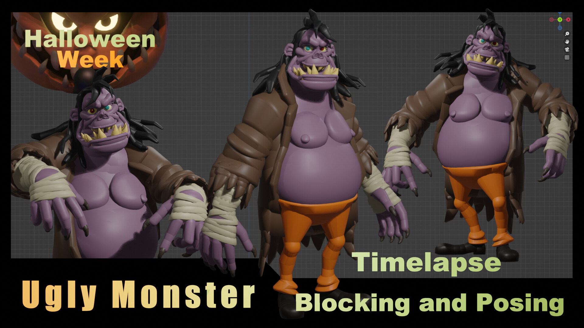 ArtStation - Ugly Monster