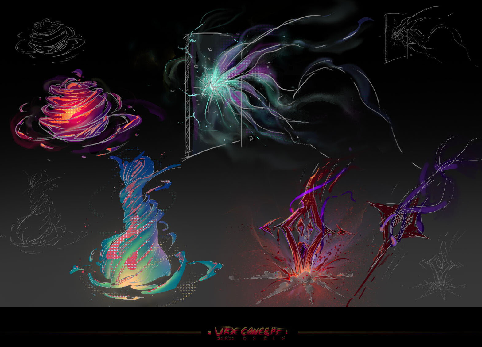 ArtStation - vfx概念探索小练习