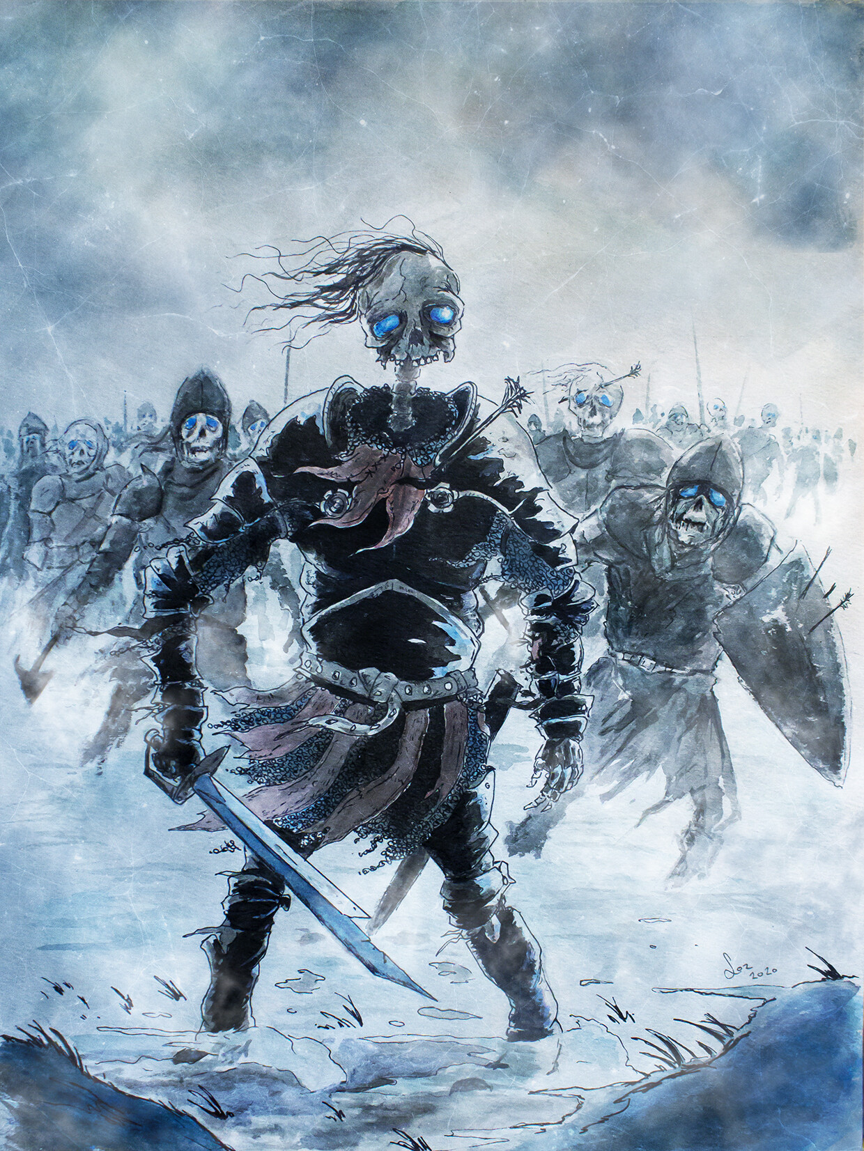 White Walkers Fan Art Season 7's Concept Art : R/freefolk