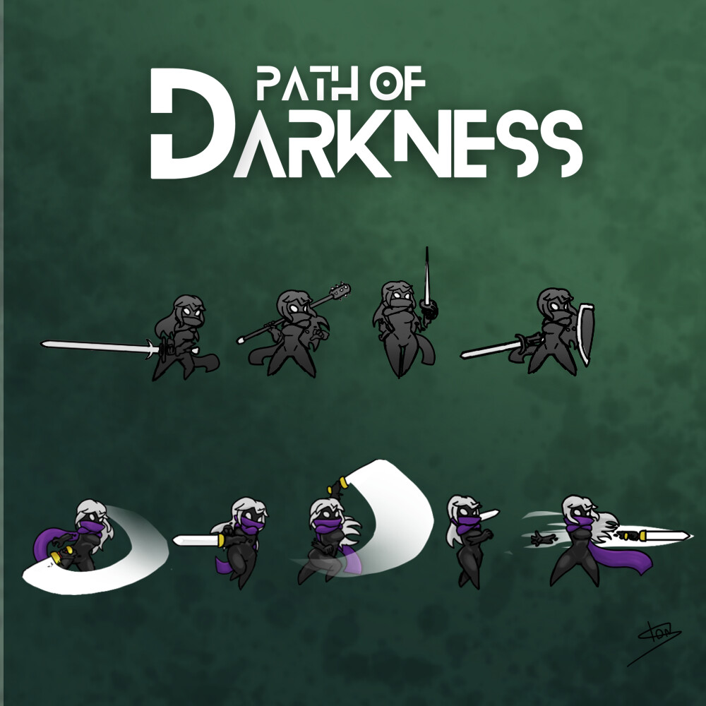 ArtStation - Path of Darkness (dont have permission to post everything)