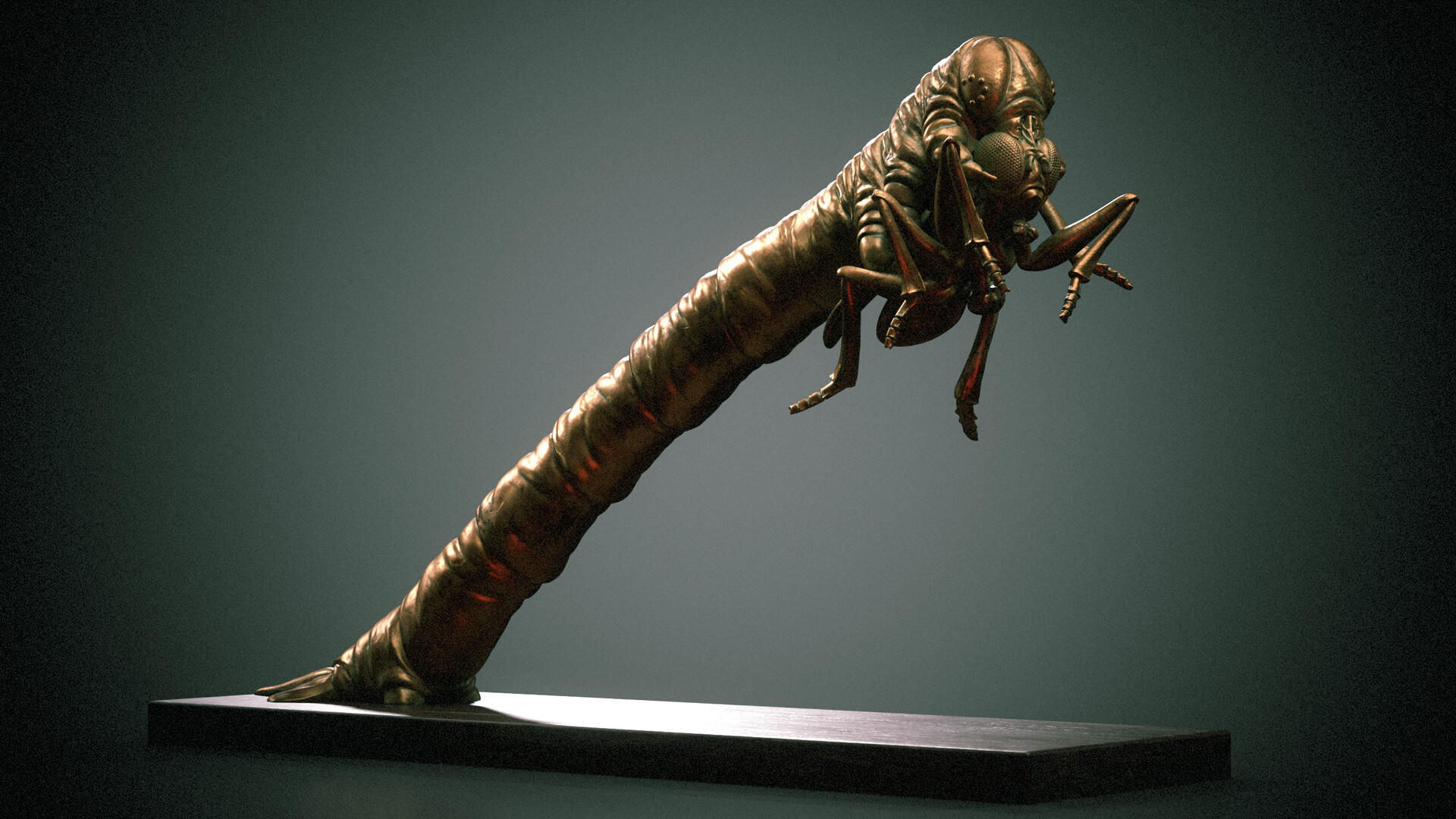 Martin TK Hamilton - Carnivorous Caterpillar