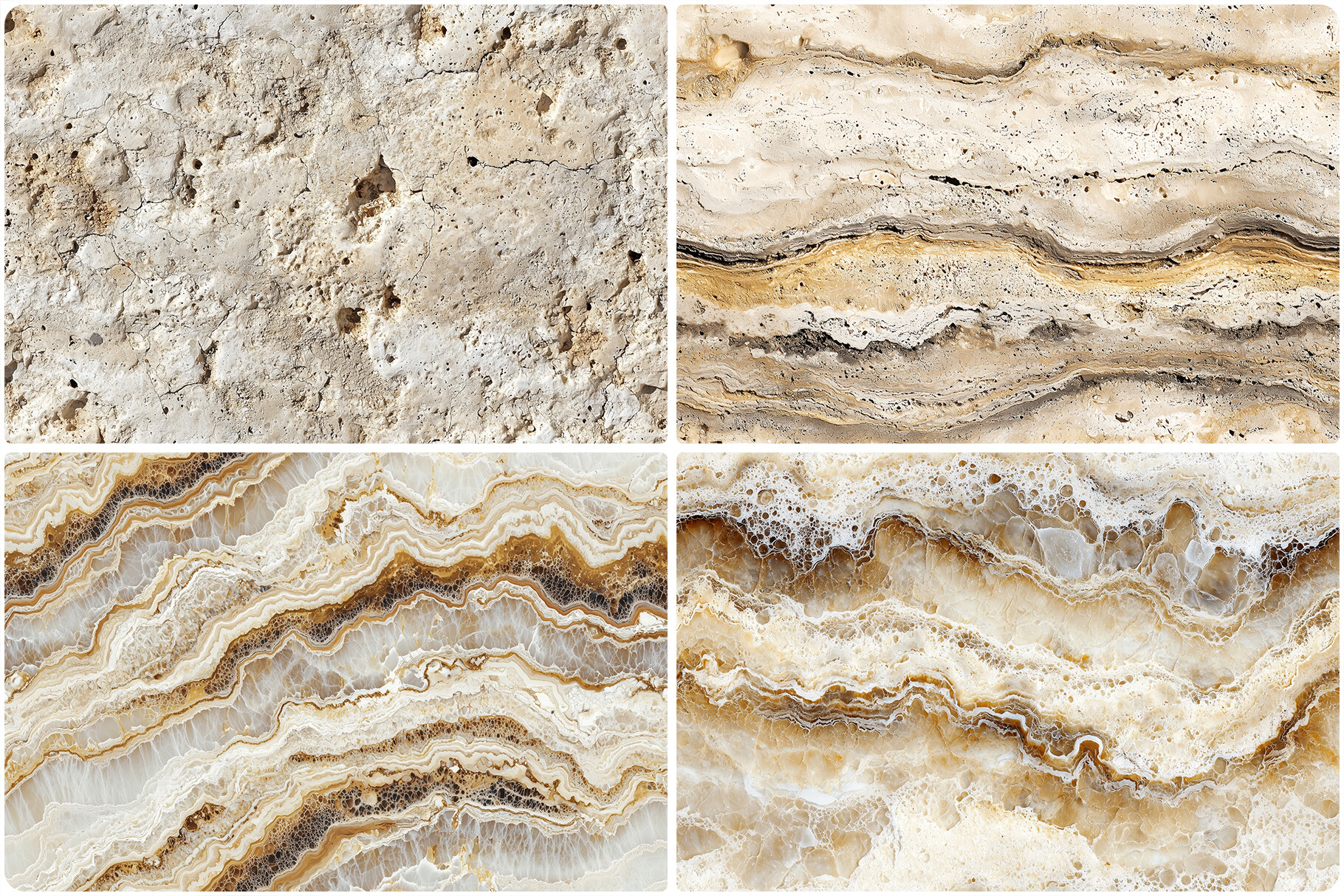 Alexander Nedviga - 30 Travertine Texture Backgrounds