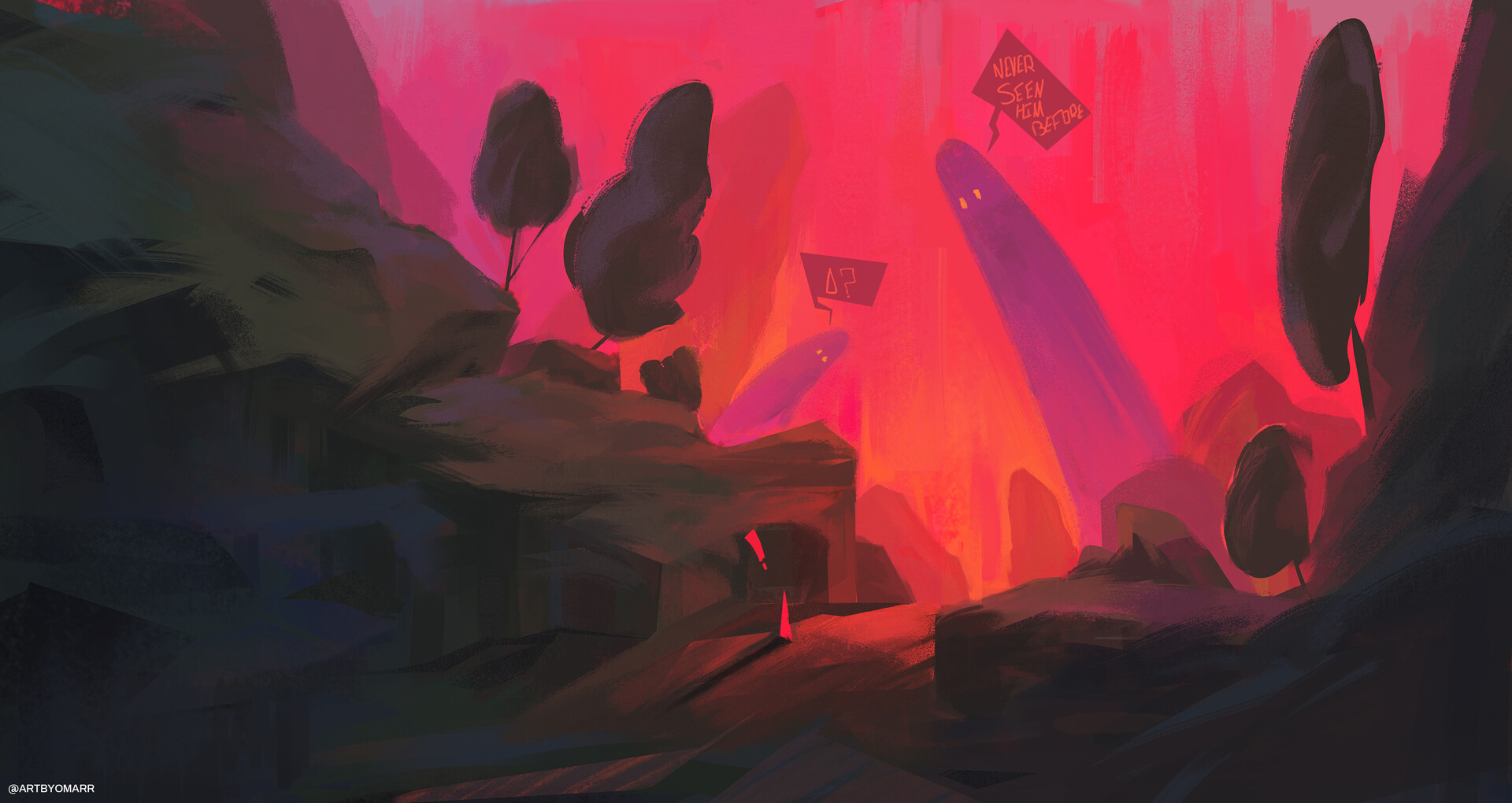 ArtStation - weird encounter