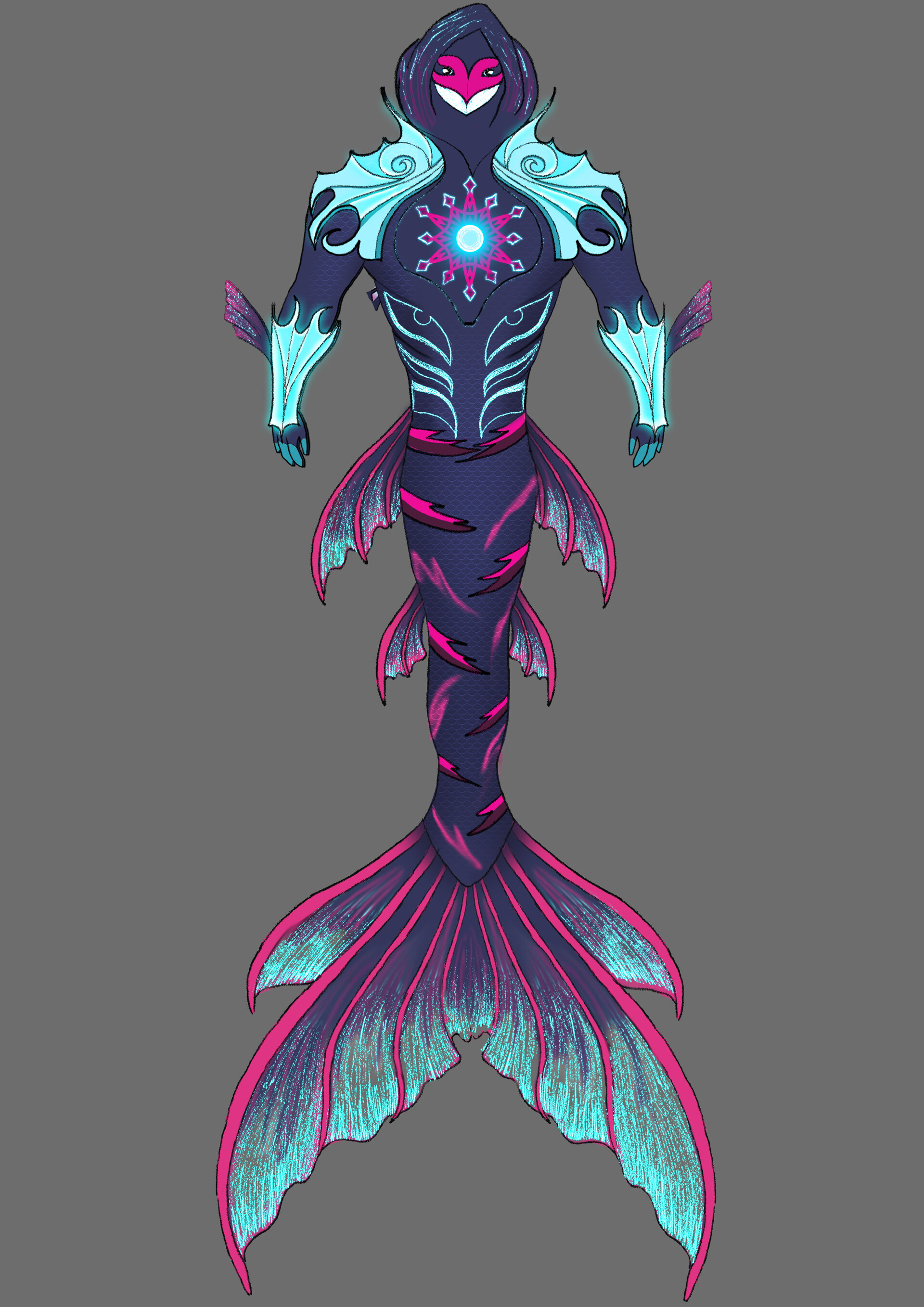 Ayesha Firdous - 3D Concept Art Vital Knights - Aqua