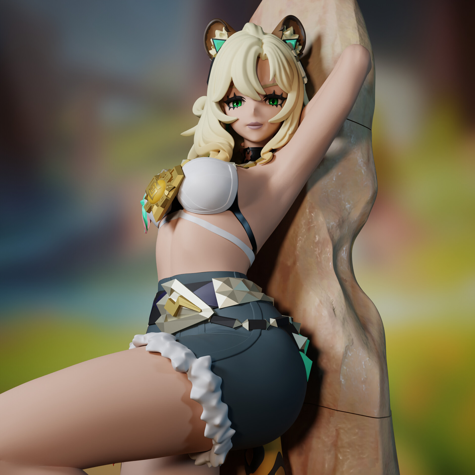 ArtStation - Xilonen for 3d print