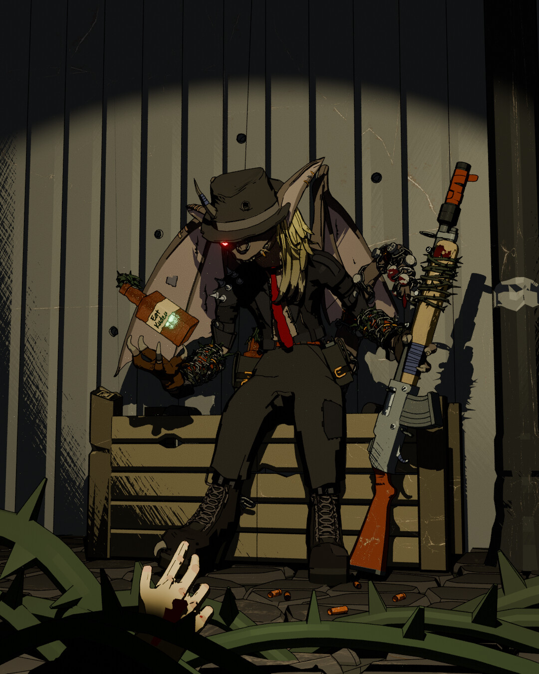 ArtStation - Ivy bruiser (deadlock skin concept )