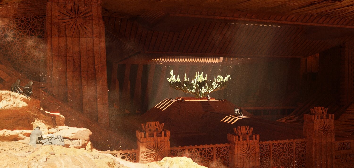ArtStation - Sacred Cactus
