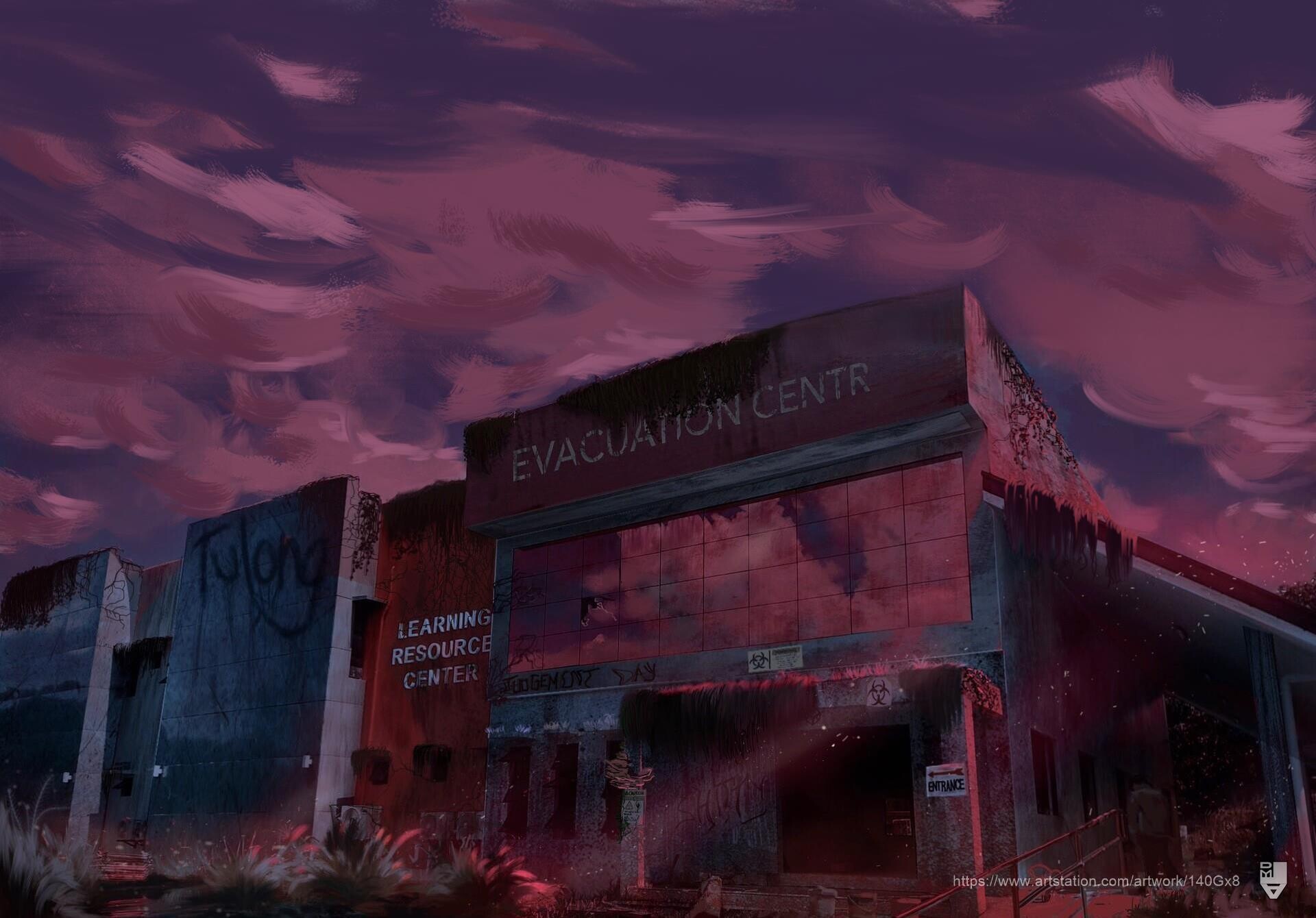 ArtStation - TUPC Evacuation Centr