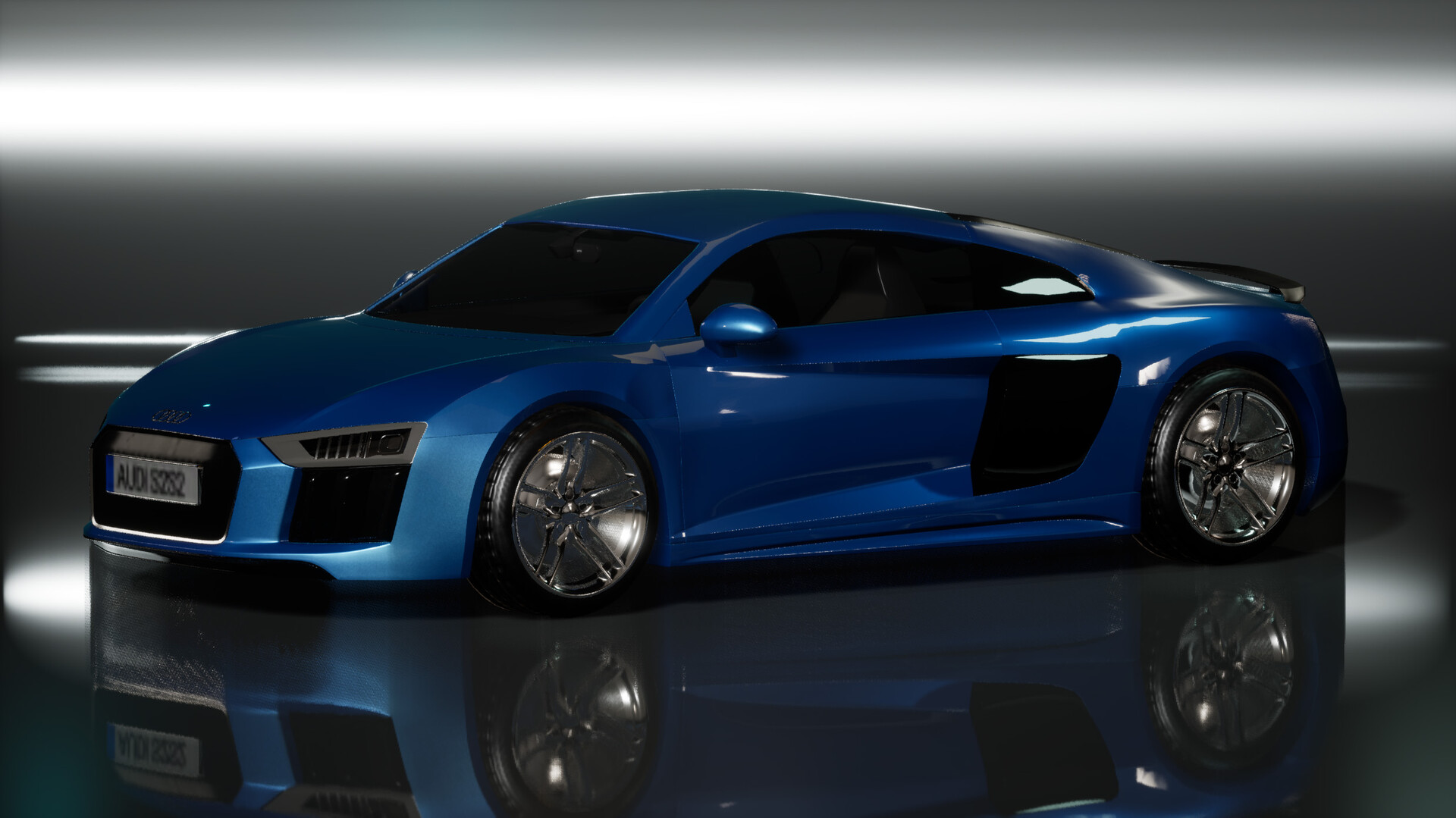 ArtStation - AUDI R8 3D modeling