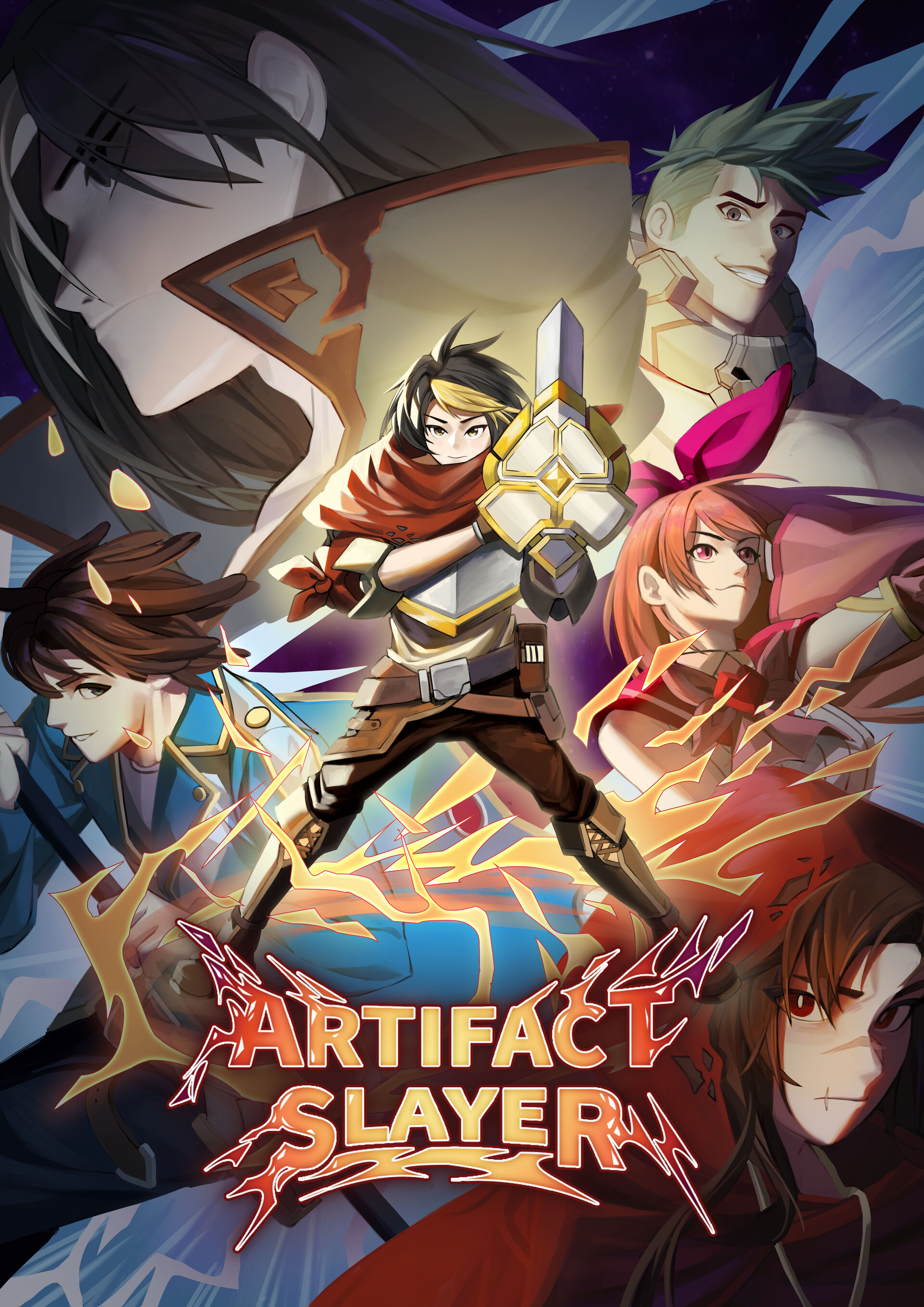 ArtStation - game main poster