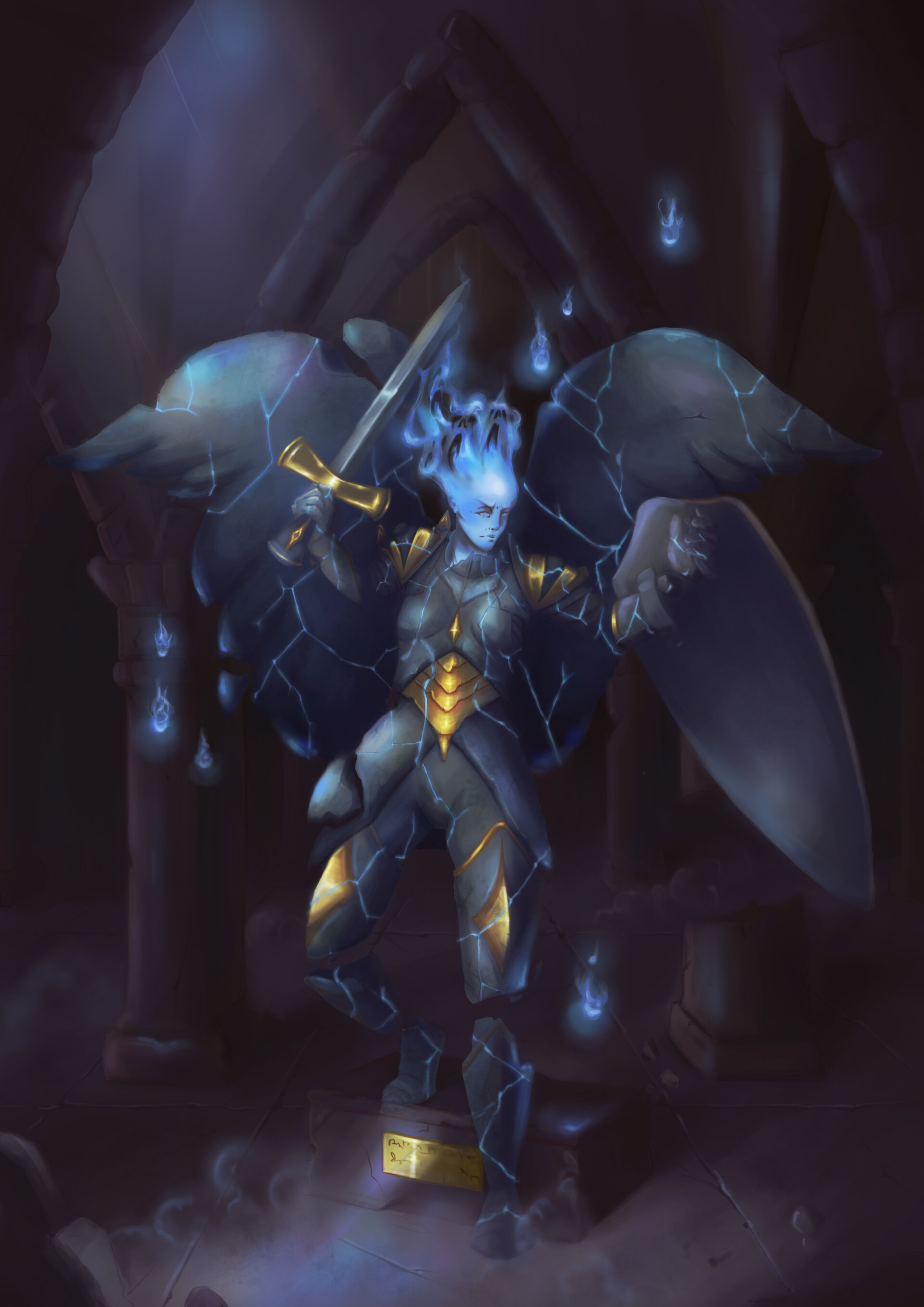 ArtStation - Nymira, sacred guardian - Charadesign
