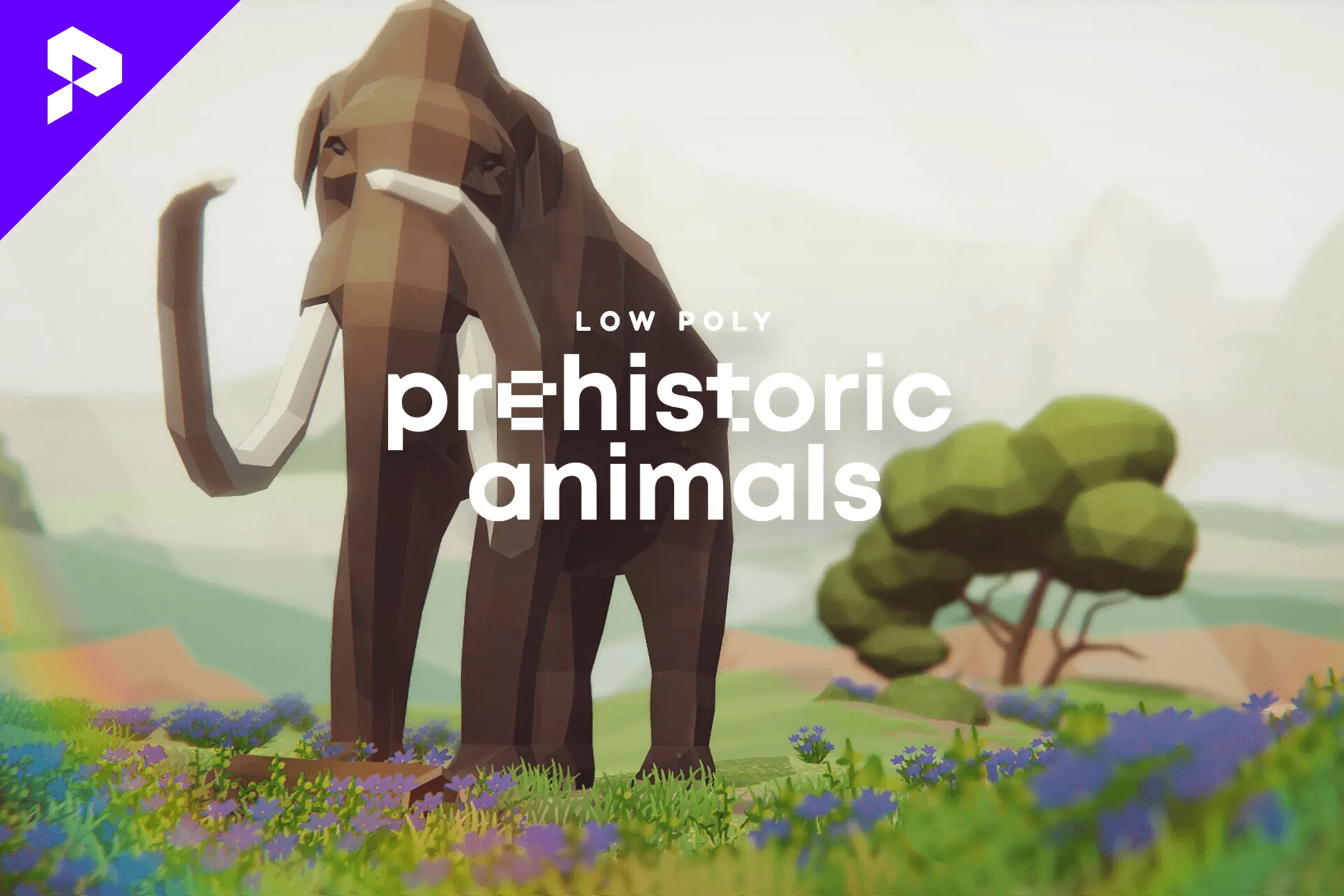 ArtStation - Low Poly Animated Prehistoric Animals