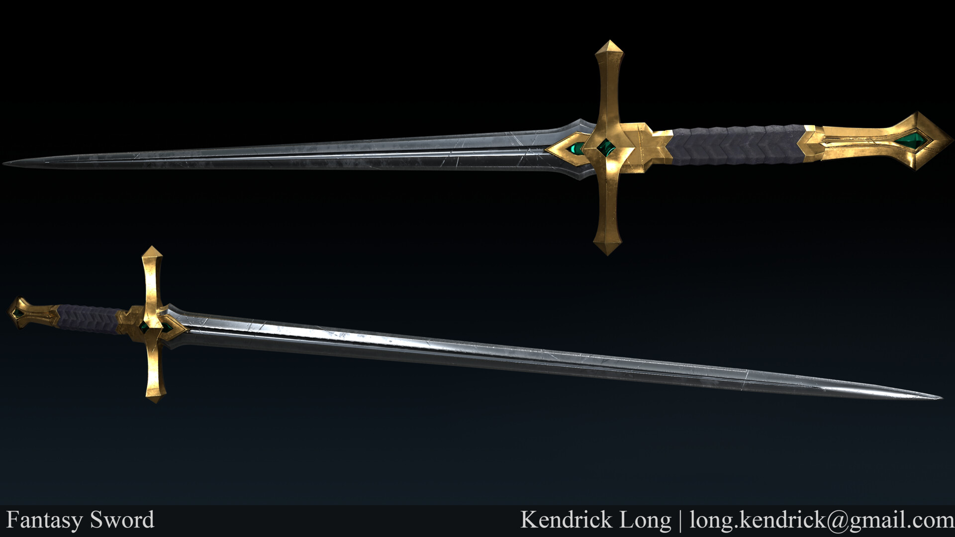 ArtStation - Fantasy Style Sword