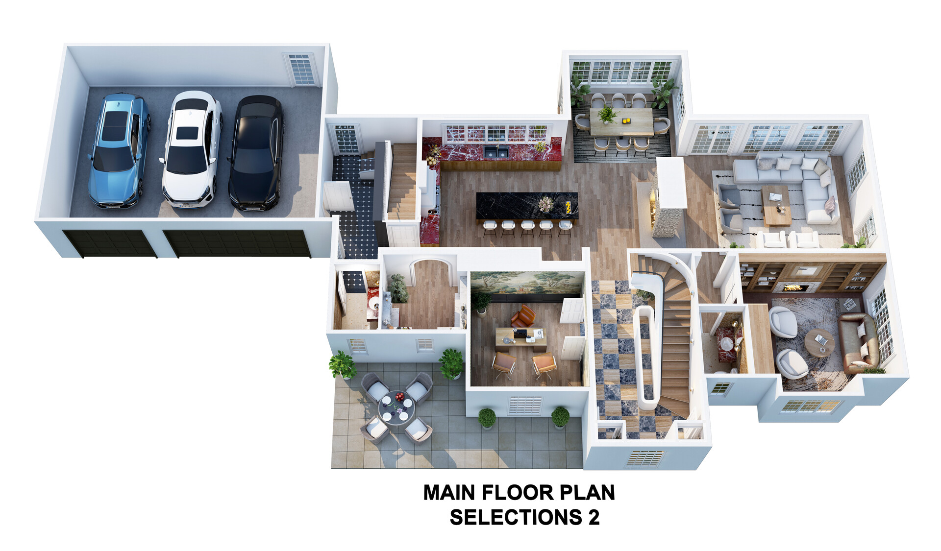 ArtStation - 3Dfloor plan