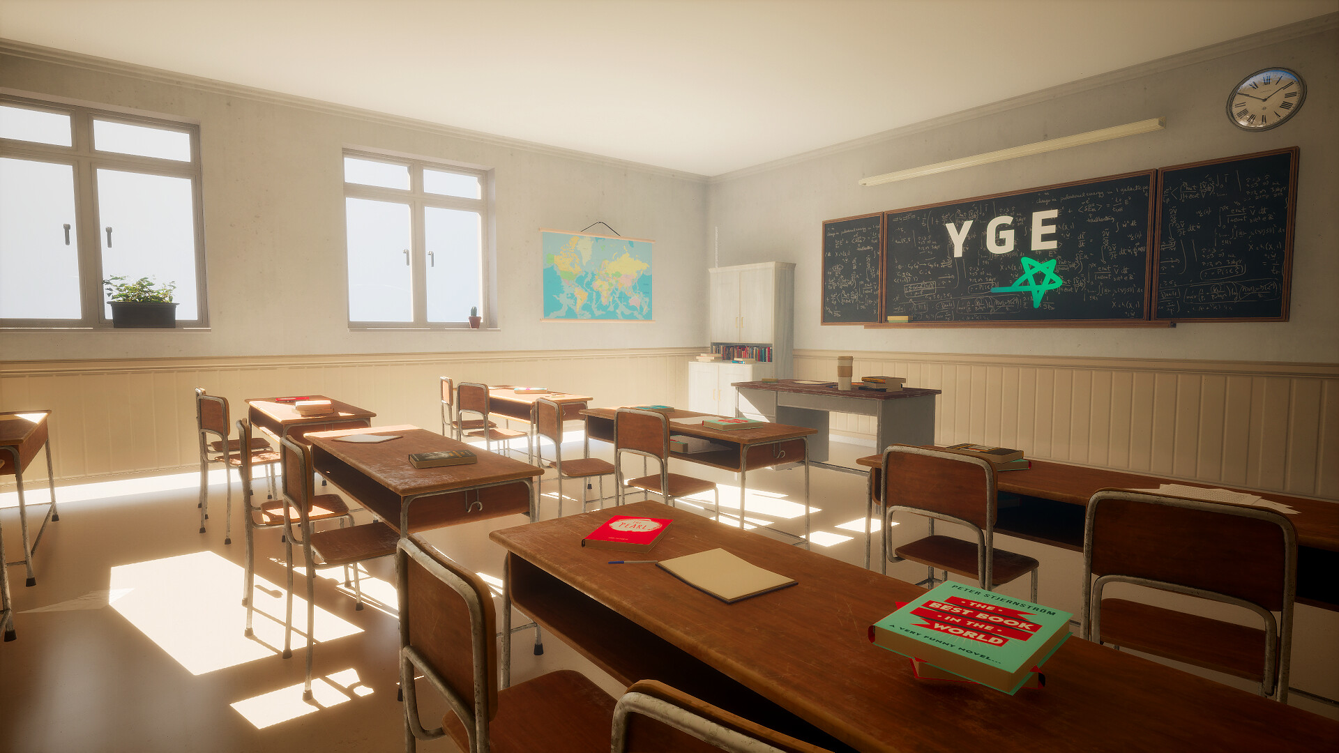 ArtStation - Classroom_Unreal Engine
