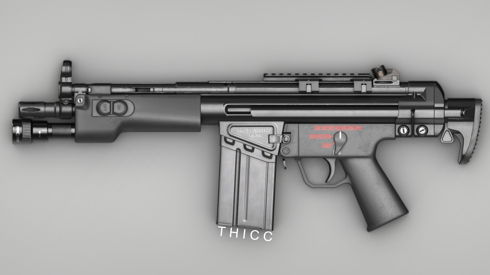 Hao Liu - Fleming Firearms HK51 (MC51) - "Full Auto Flashbang Dispenser"
