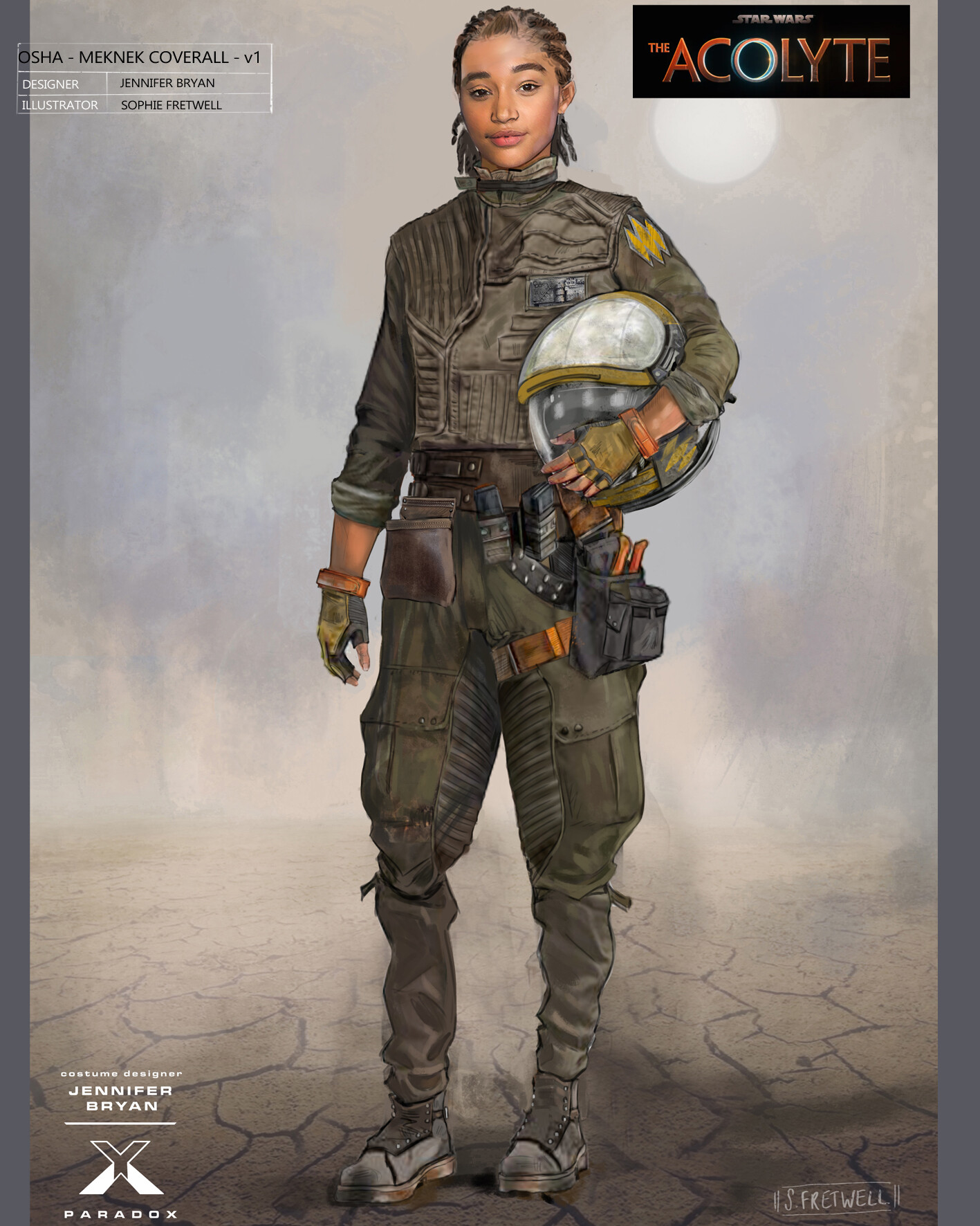 ArtStation - The Acolyte - Osha hero costume concepts