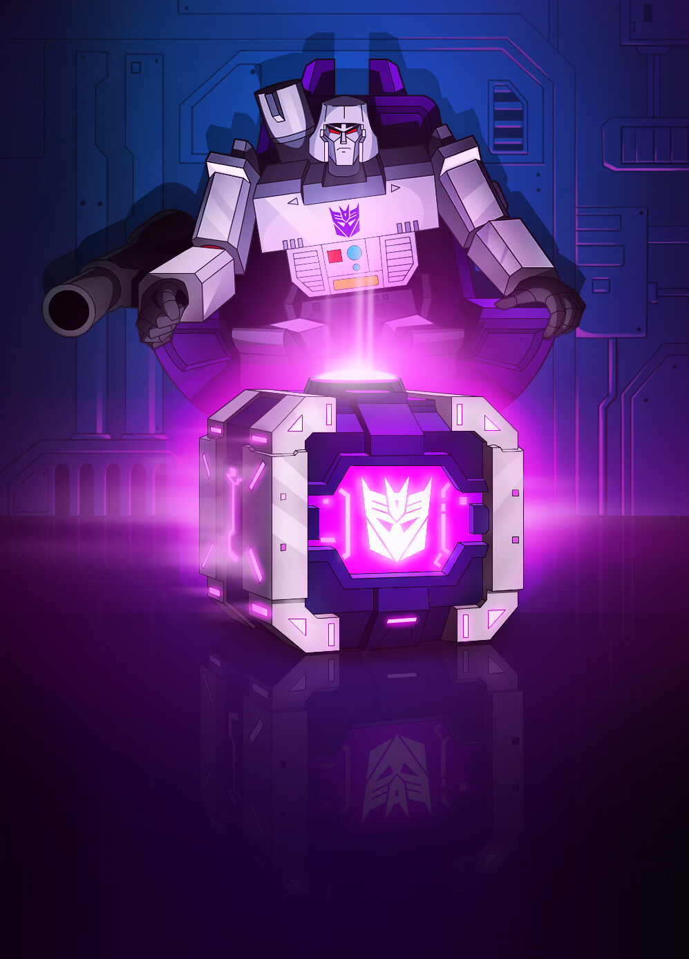 ArtStation - Transformers Tactical Arena in game art