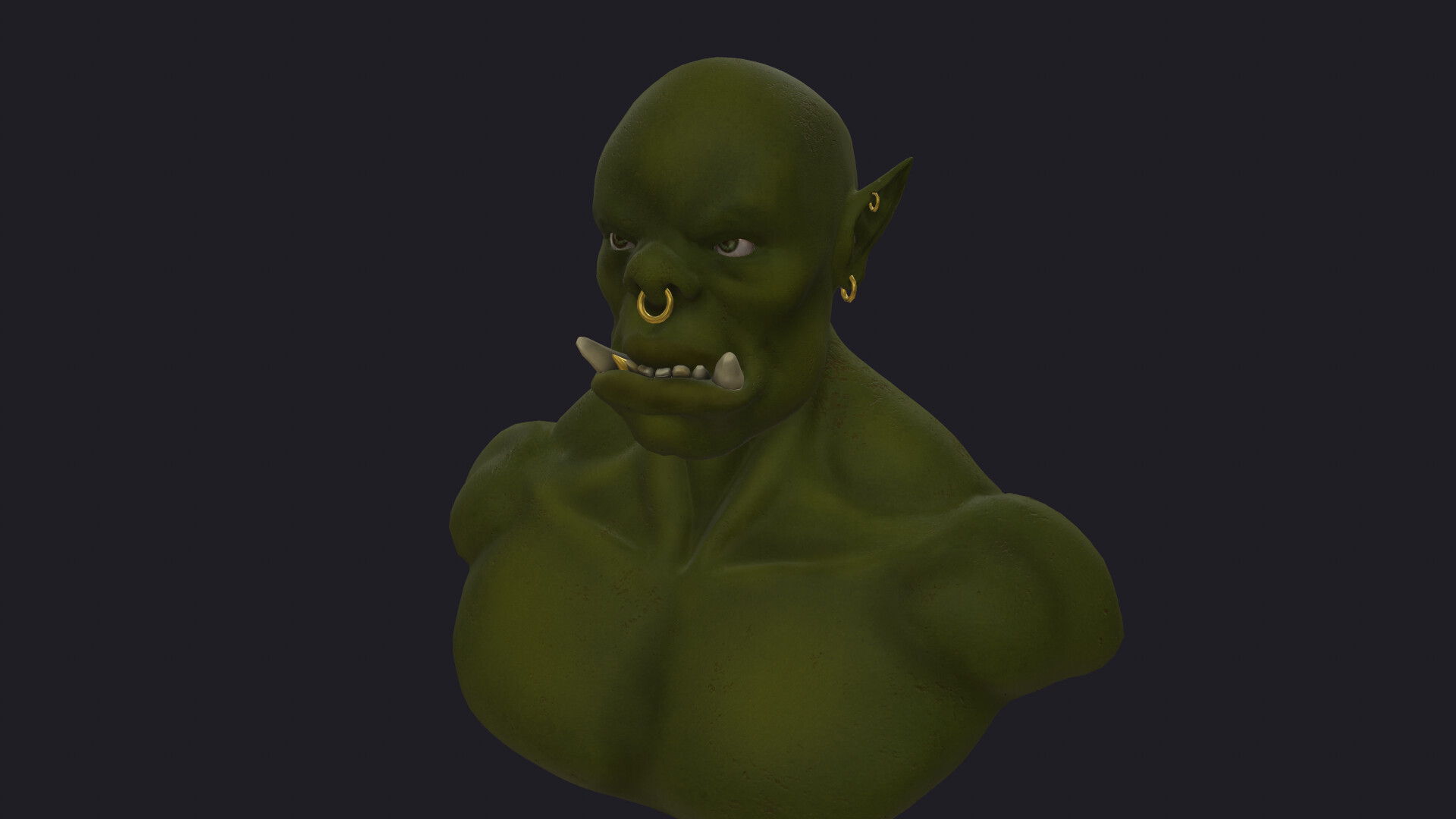 ArtStation - The Green Orc