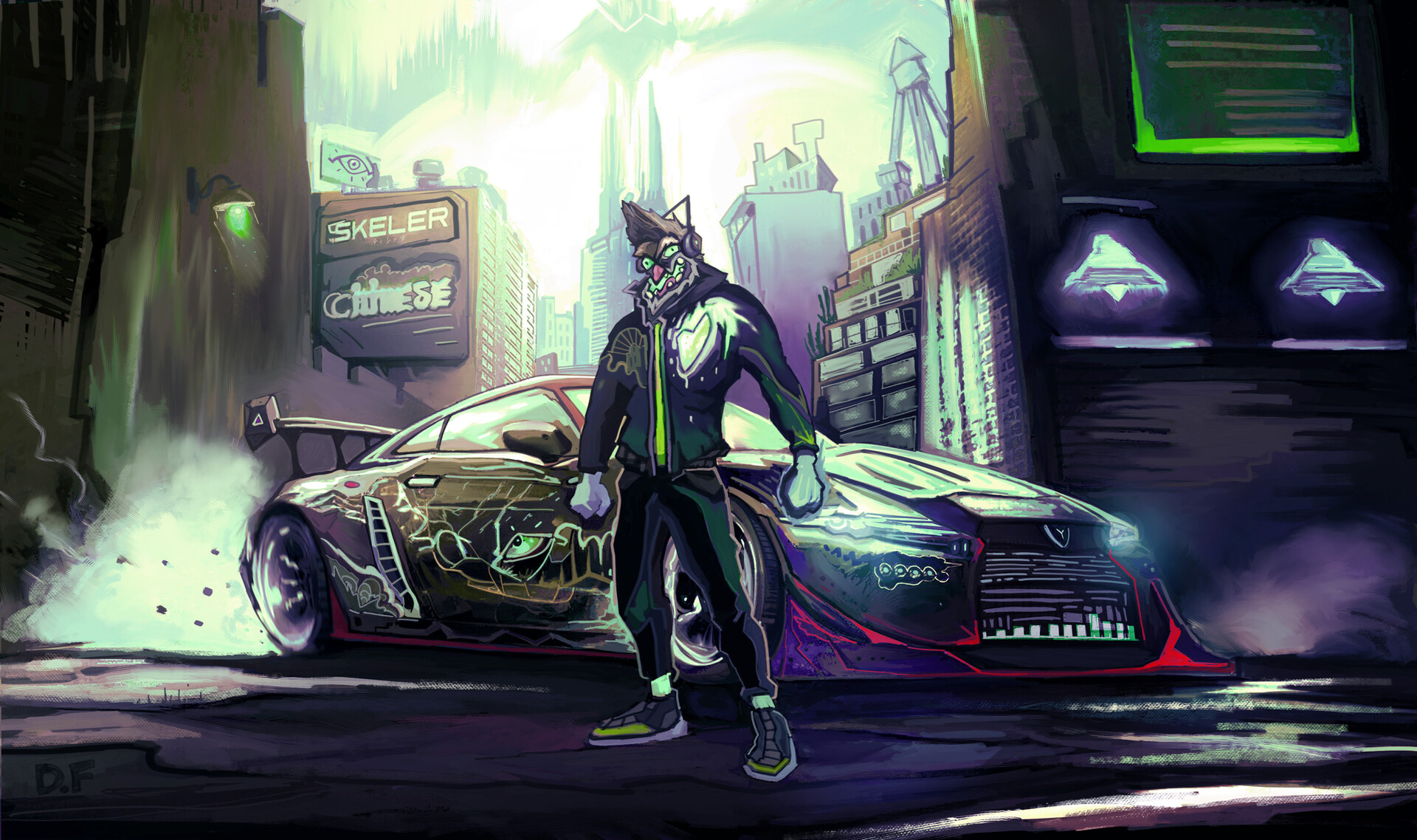 ArtStation - ~ Night Driver