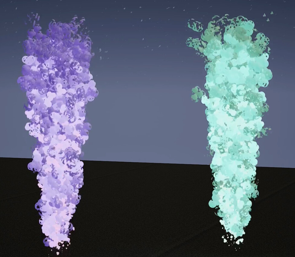 ArtStation - Stylized Smoke Cloud FX