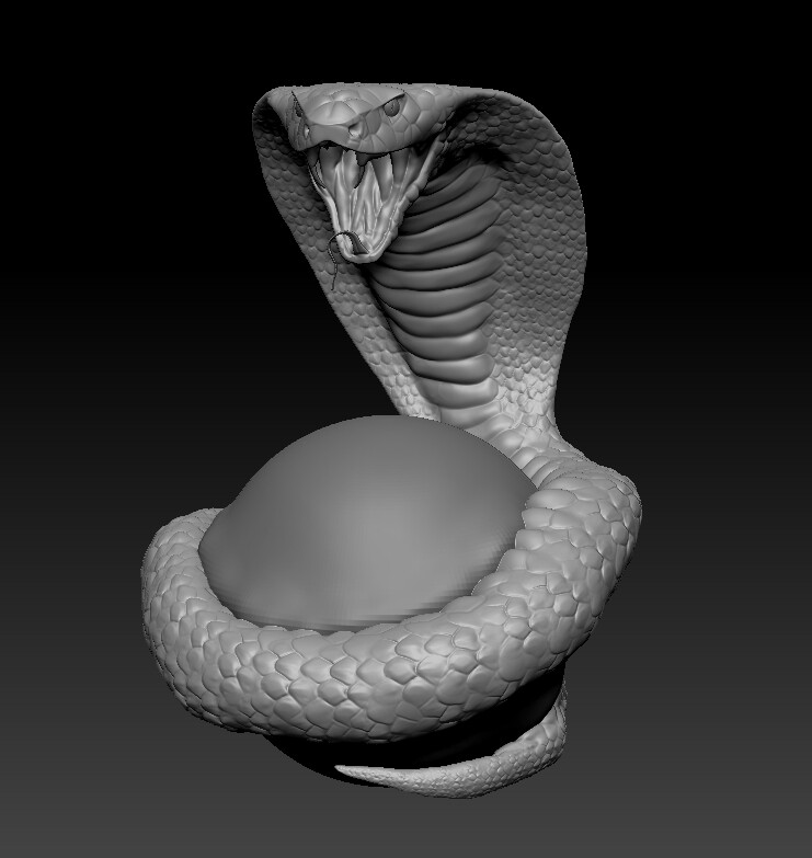 ArtStation - cobra (sphere challenge)