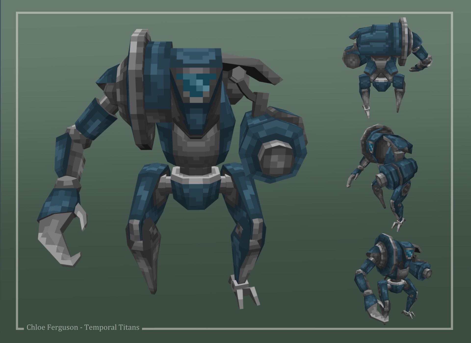 ArtStation - Temporal Titans Assets