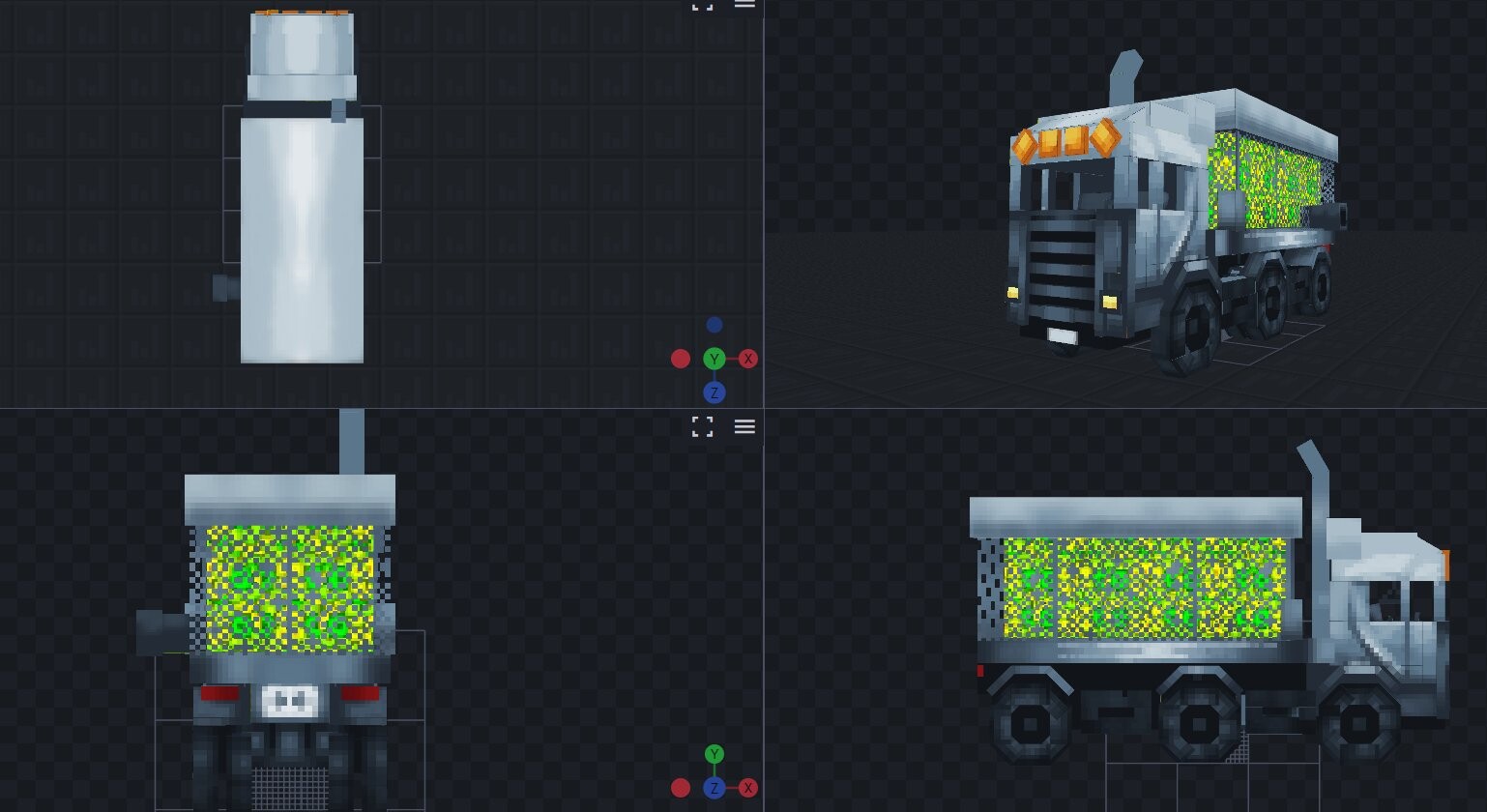 Pelican UT - entities 16x 32x 64x 128x