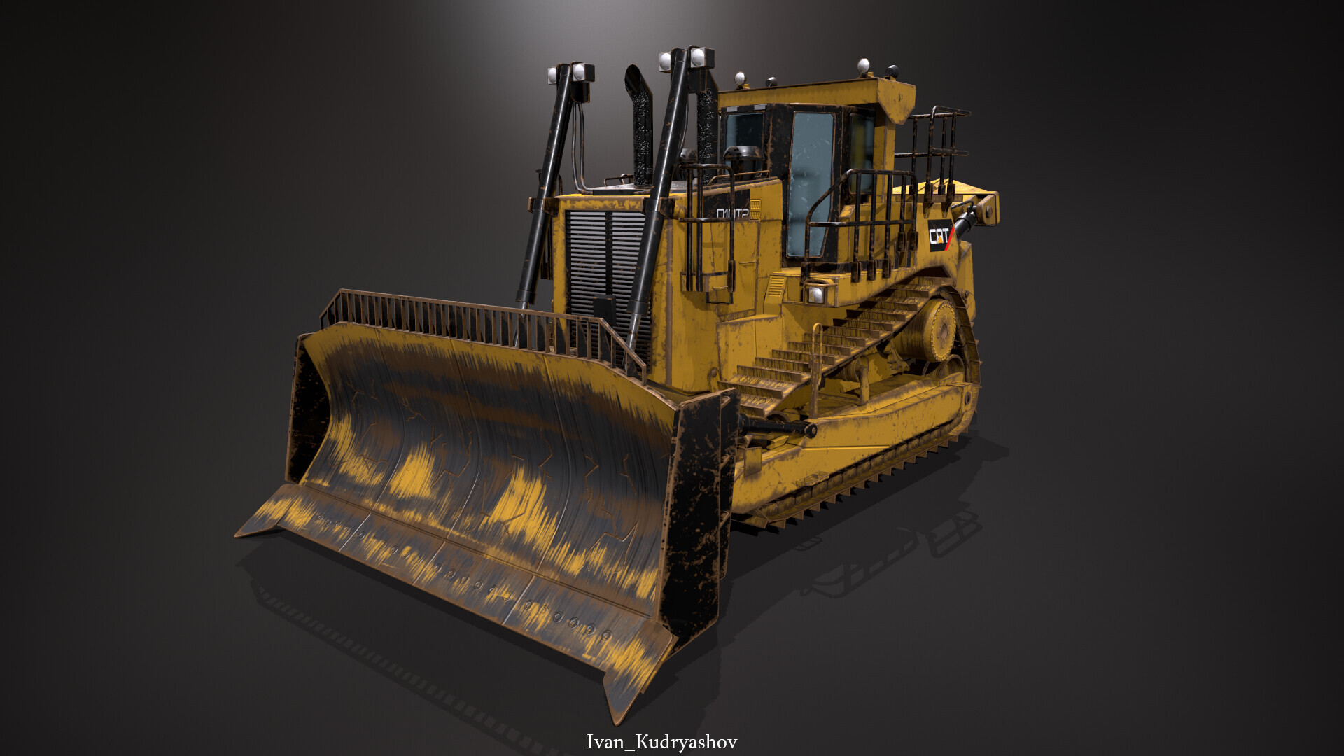 ArtStation - Caterpillar D10T2