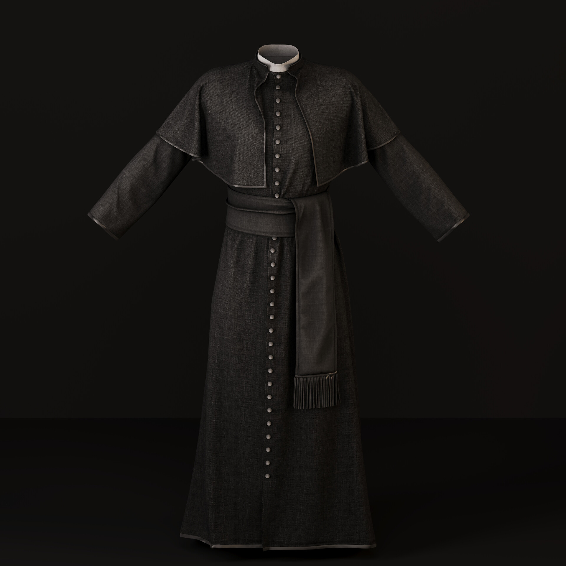 ArtStation - Priest costume