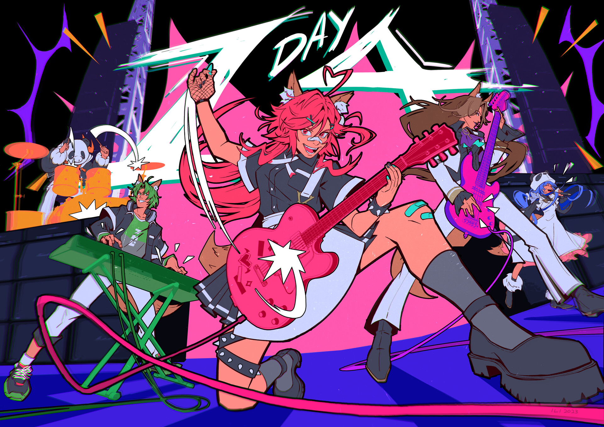 ArtStation - Comic Fiesta 2023 100 Days Countdown Submission